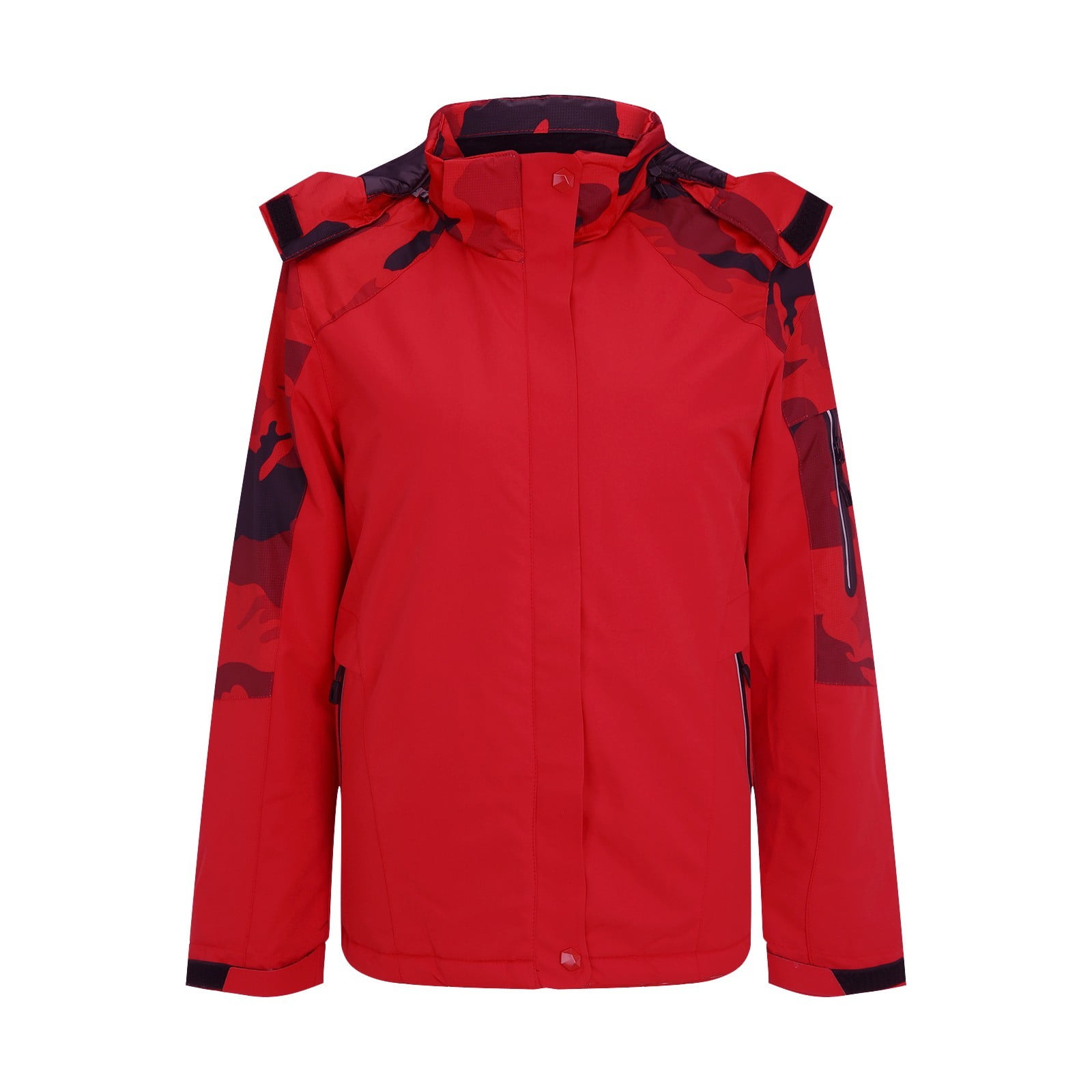 Womens Heated Jacket Fast Warm Up 3 Heat Zones Usb Charging Detachable ...