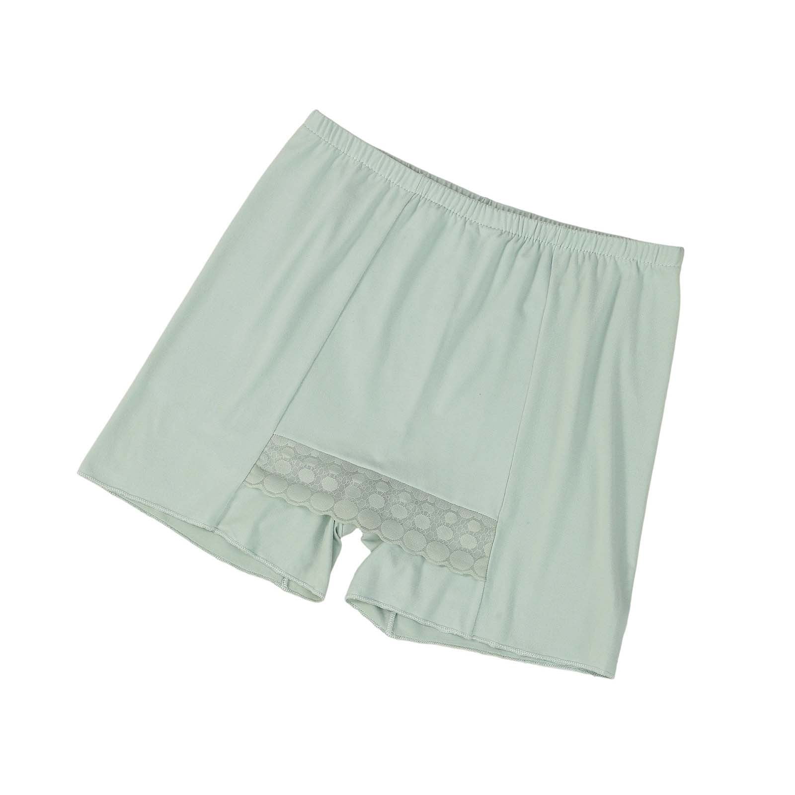 Womens High Rise Underwear Soft Stretch Seamless Boxer Briefs No Show ...