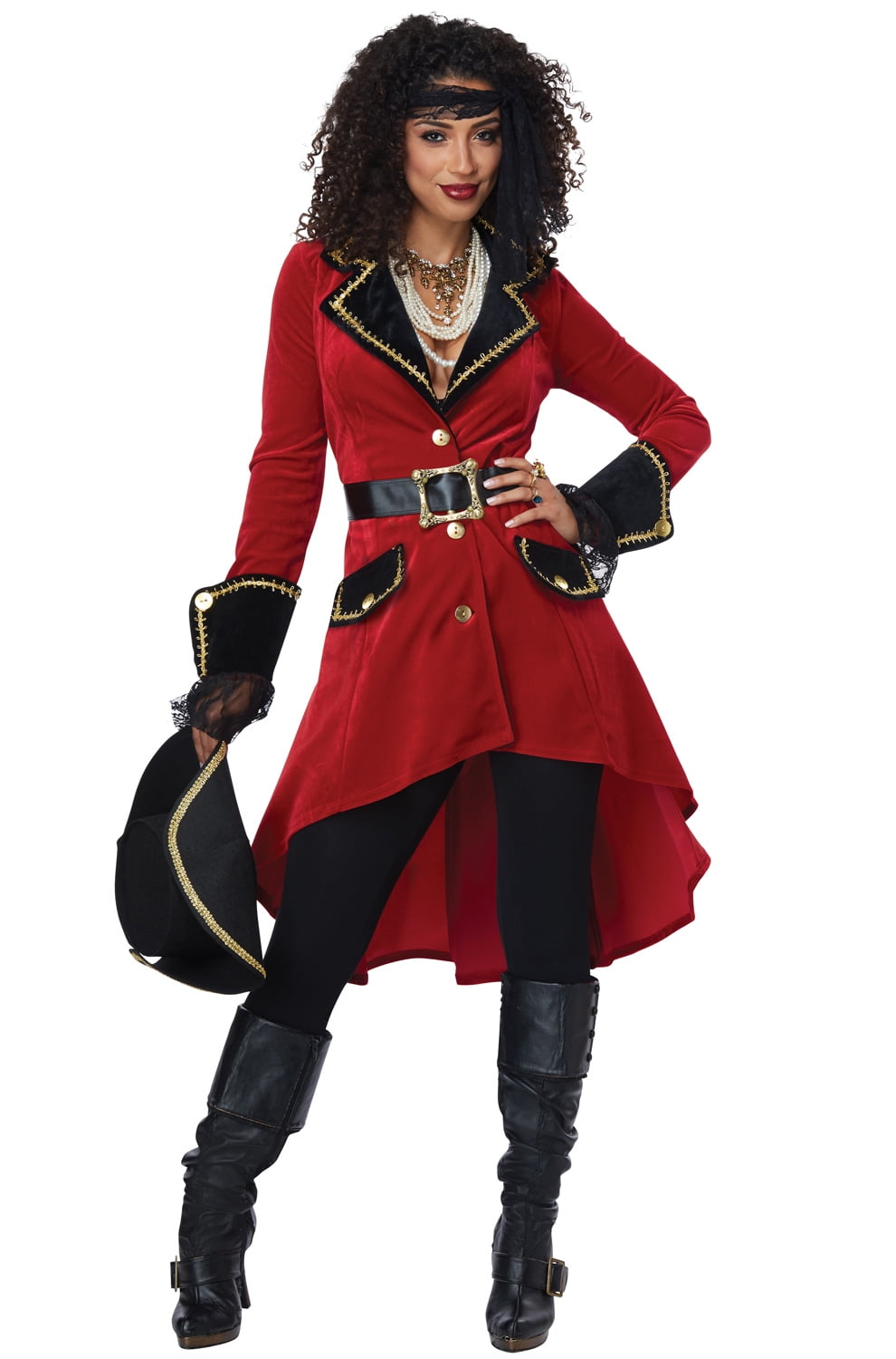Womens High Seas Heroine Costume size Small 6-8 - Walmart.com