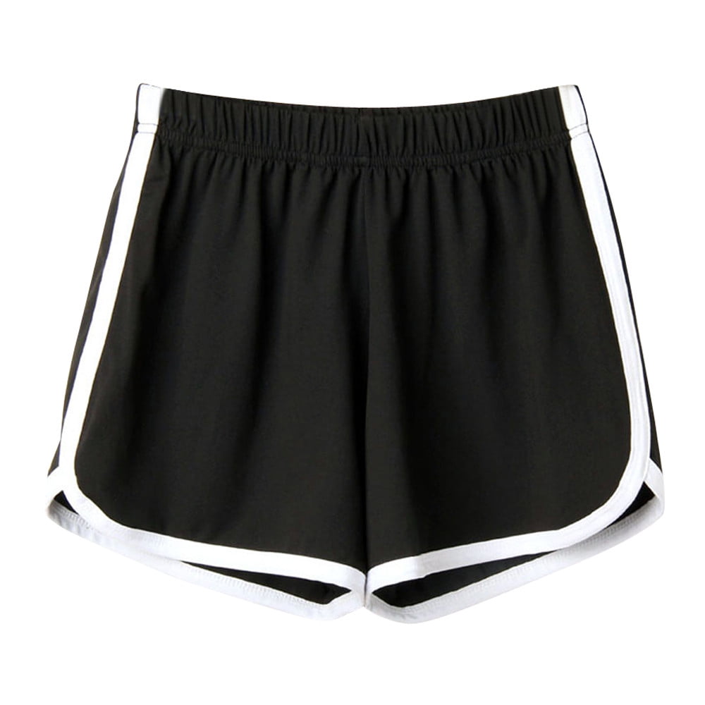 Womens High Waisted Running Shorts Fashion Summer Sport Beach Pants ...