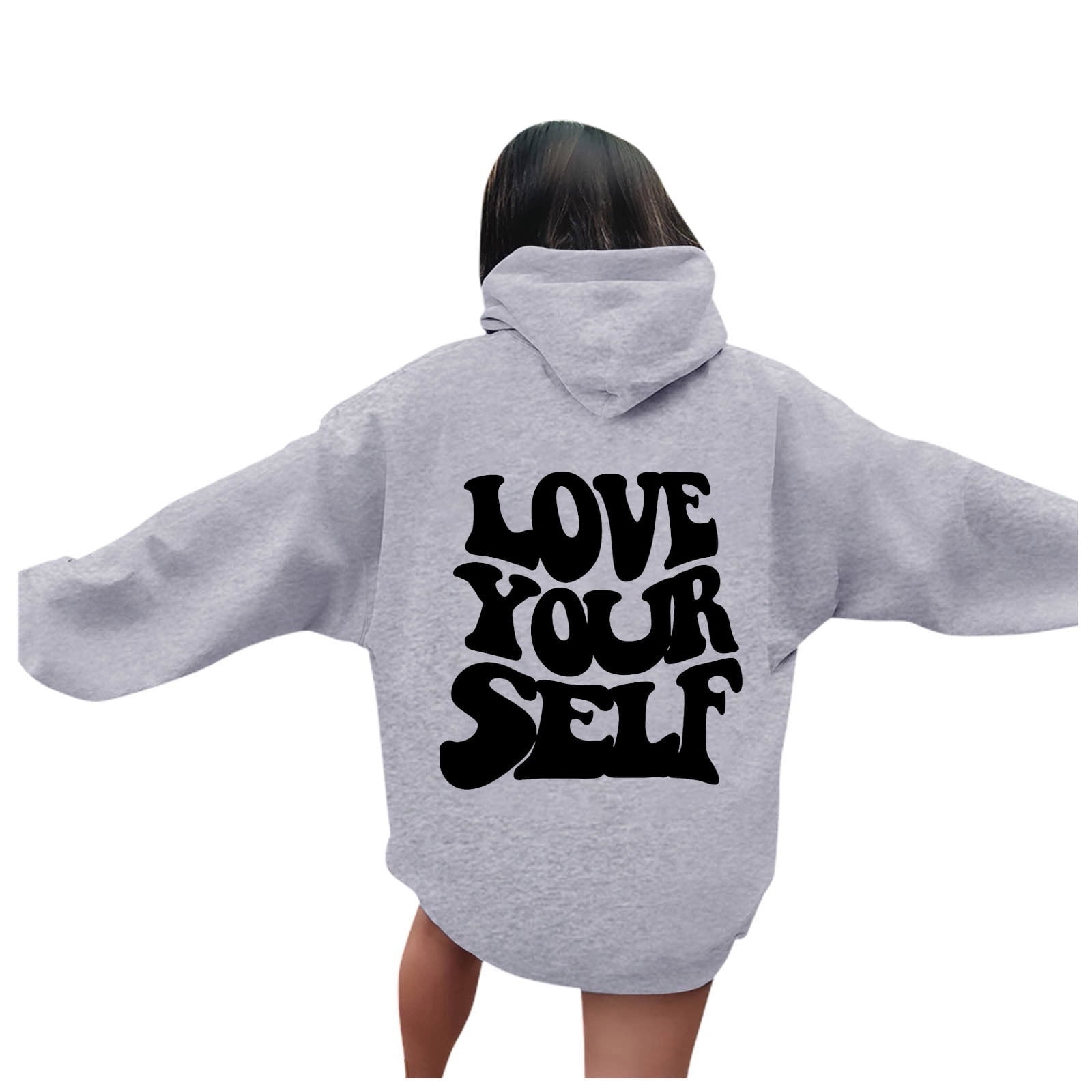 Womens Hoodie Long Sleeve Hoodie Pullovers for Women Oversized ...