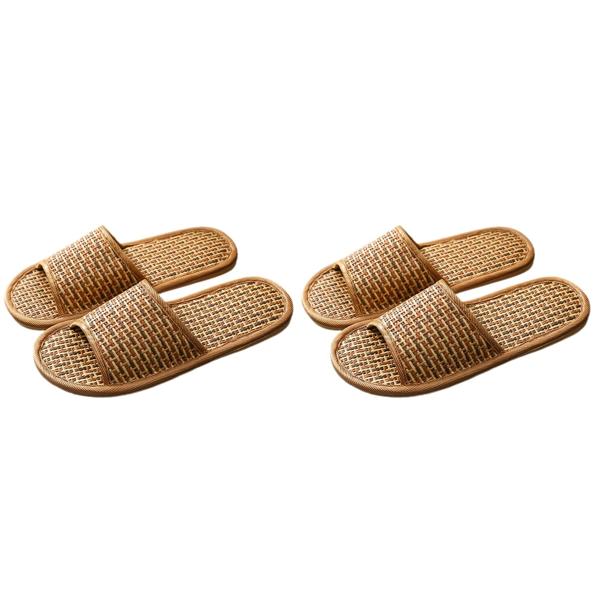 Womens House Slippers for Indoor 2 Pairs Zapatilla De Mujer Summer ...