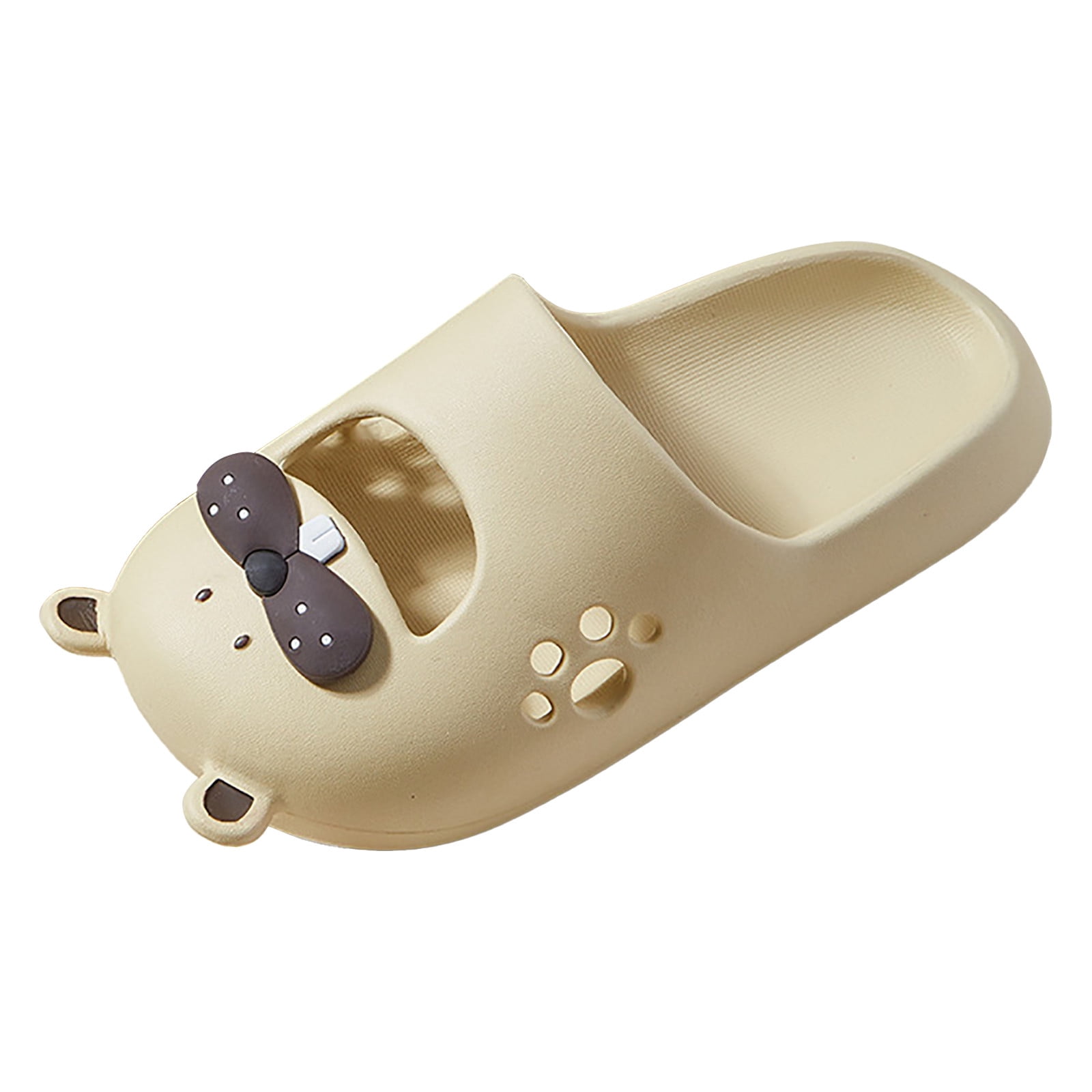 YDOJG Womens House Slippers Women'S Cute Cartoon Bear Eva Soft Thick ...