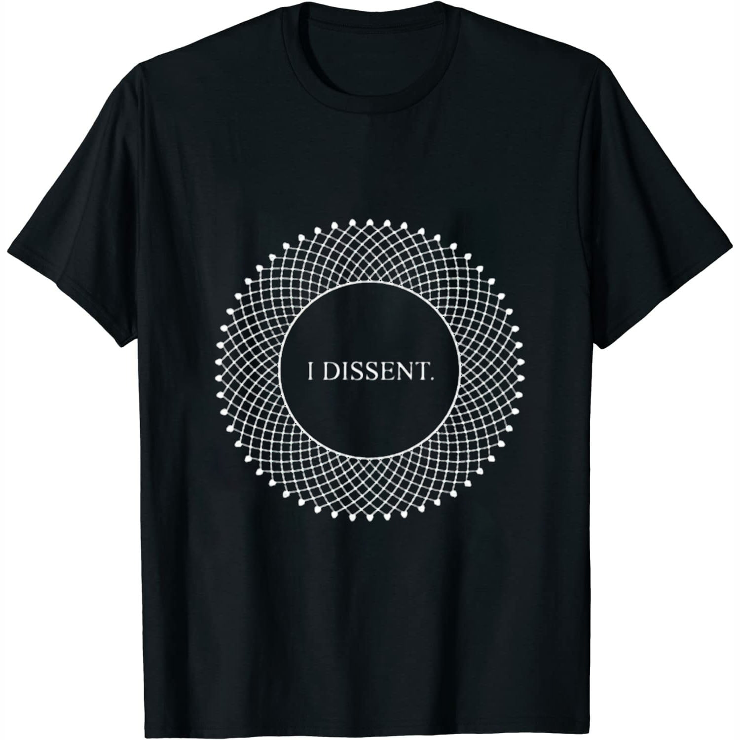 Womens I Dissent Tshirt RBG Ruth Bader Ginsburg Lace Collar Graphic ...