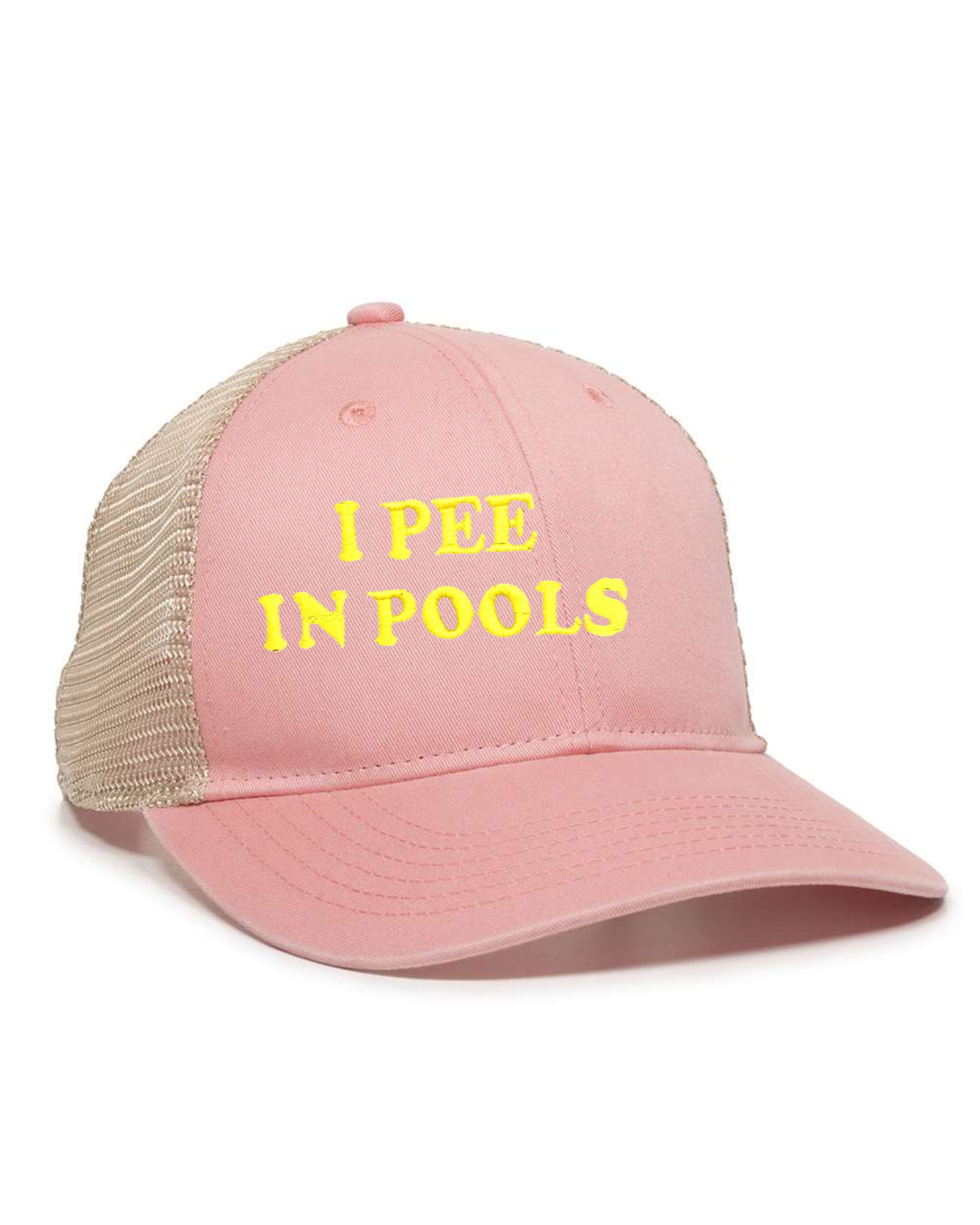 Womens I Pee In Pools Ponytail Mesh Back Cap - Walmart.com