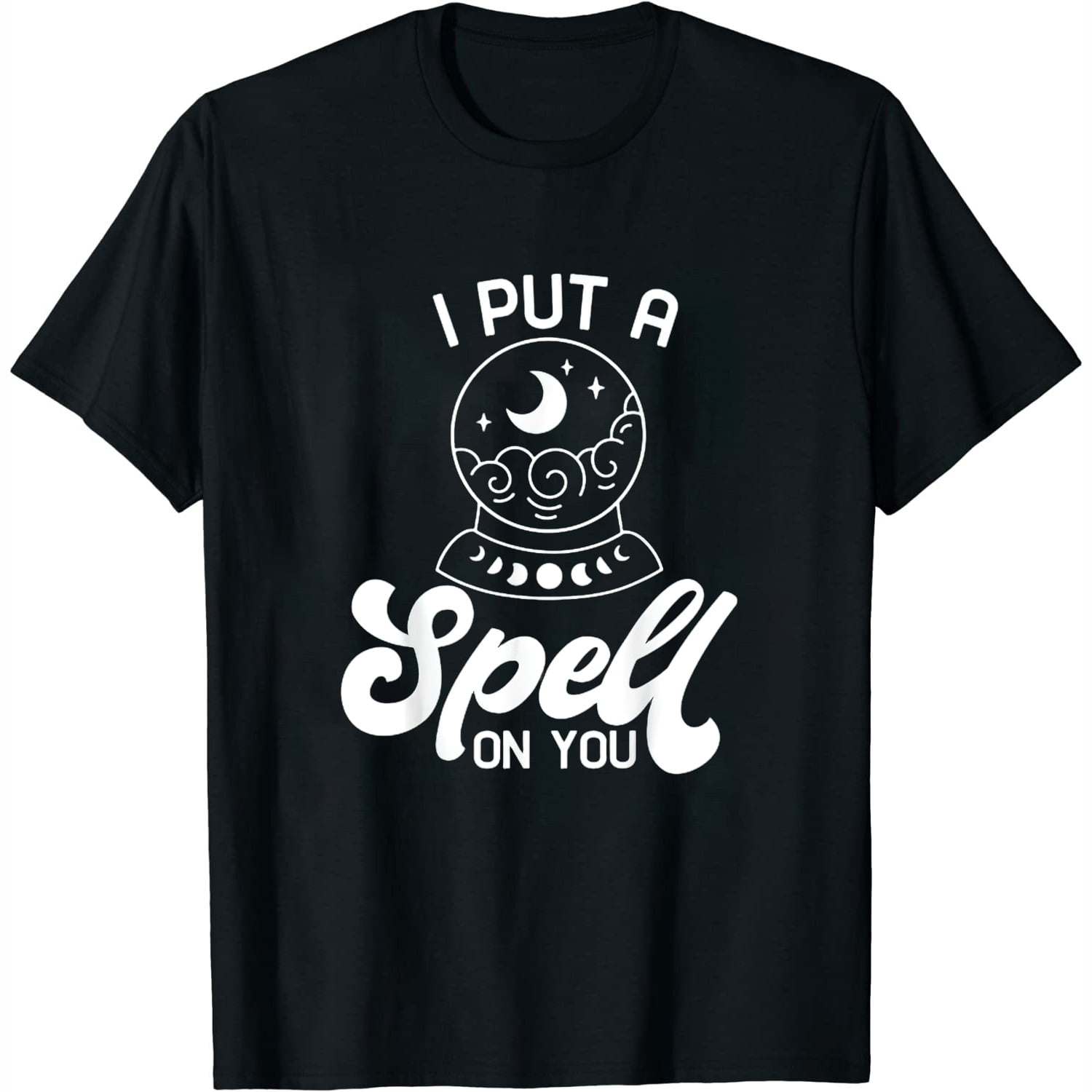 Womens I Put A Spell On You Witch Cute Halloween Outfit Costumes T ...