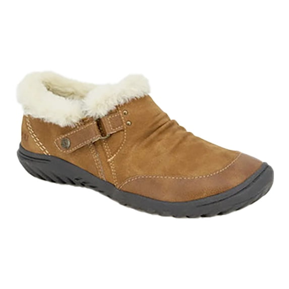 Womens JBU by Jambu HEATHER Shoe Size: 9.5 Tan Slip Ons - Walmart.com