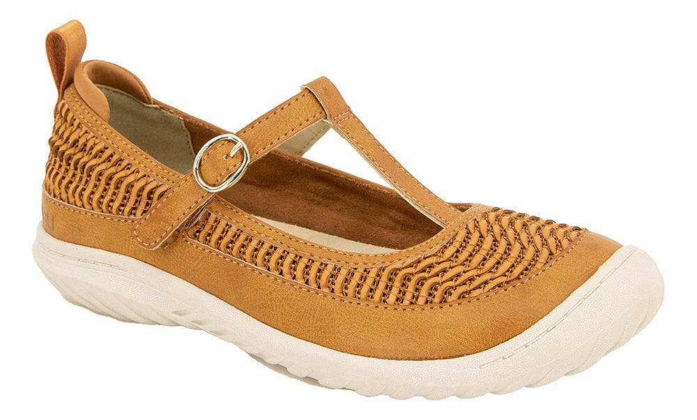 Womens JBU by Jambu SUMMER Shoe Size: 7.5 Tan Flats - Walmart.com