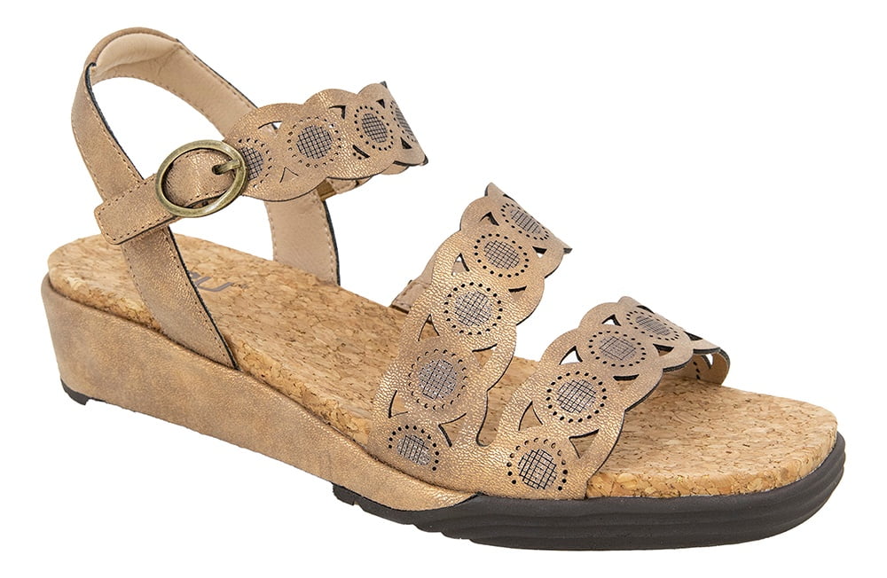 Womens JBU by Jambu WINONA Shoe Size: 10 Bronze Shimmer Sandals ...