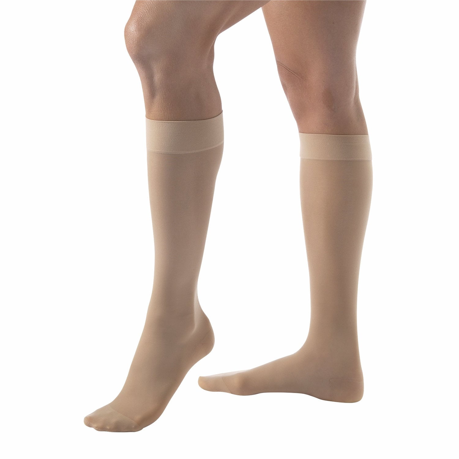 Jobst UltraSheer 20-30 Closed Toe Knee High Compression Stockings ...