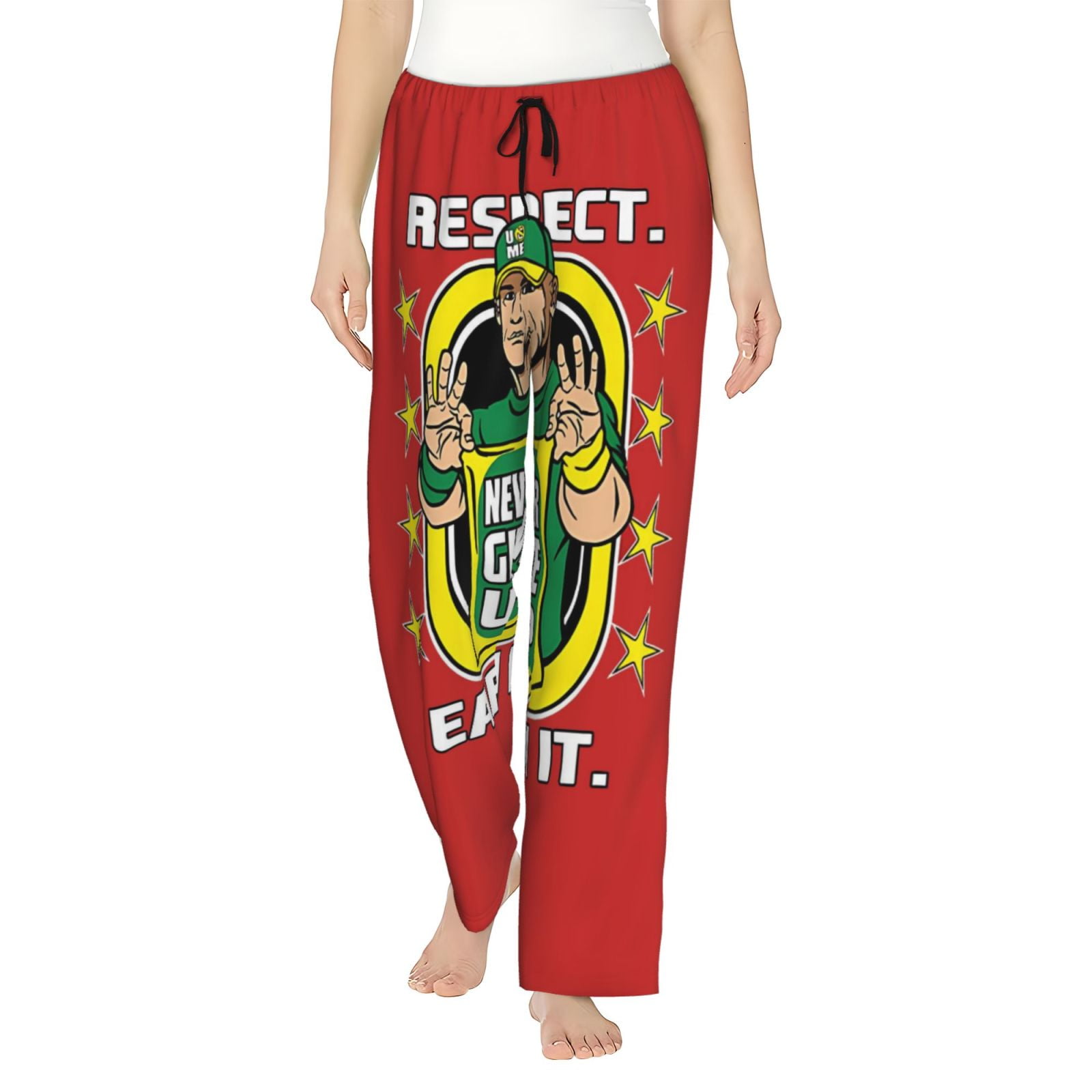 Womens John Wrestler Cena Pajama Pants Lounge Pants Super Soft Pajama ...