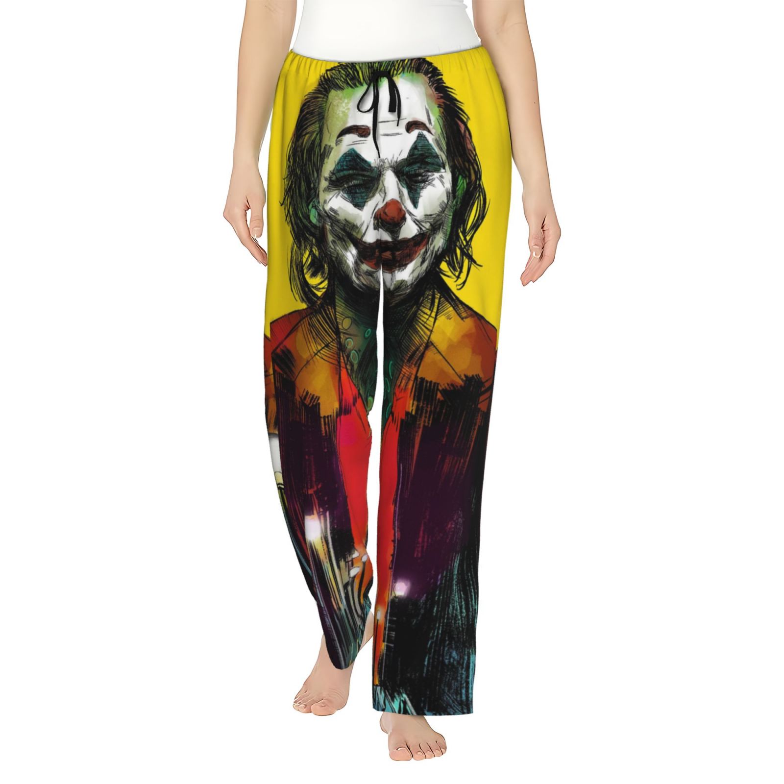Womens Joker Pajama Pants Soft Lightweight Pajama Pants Cartoon Pajama ...