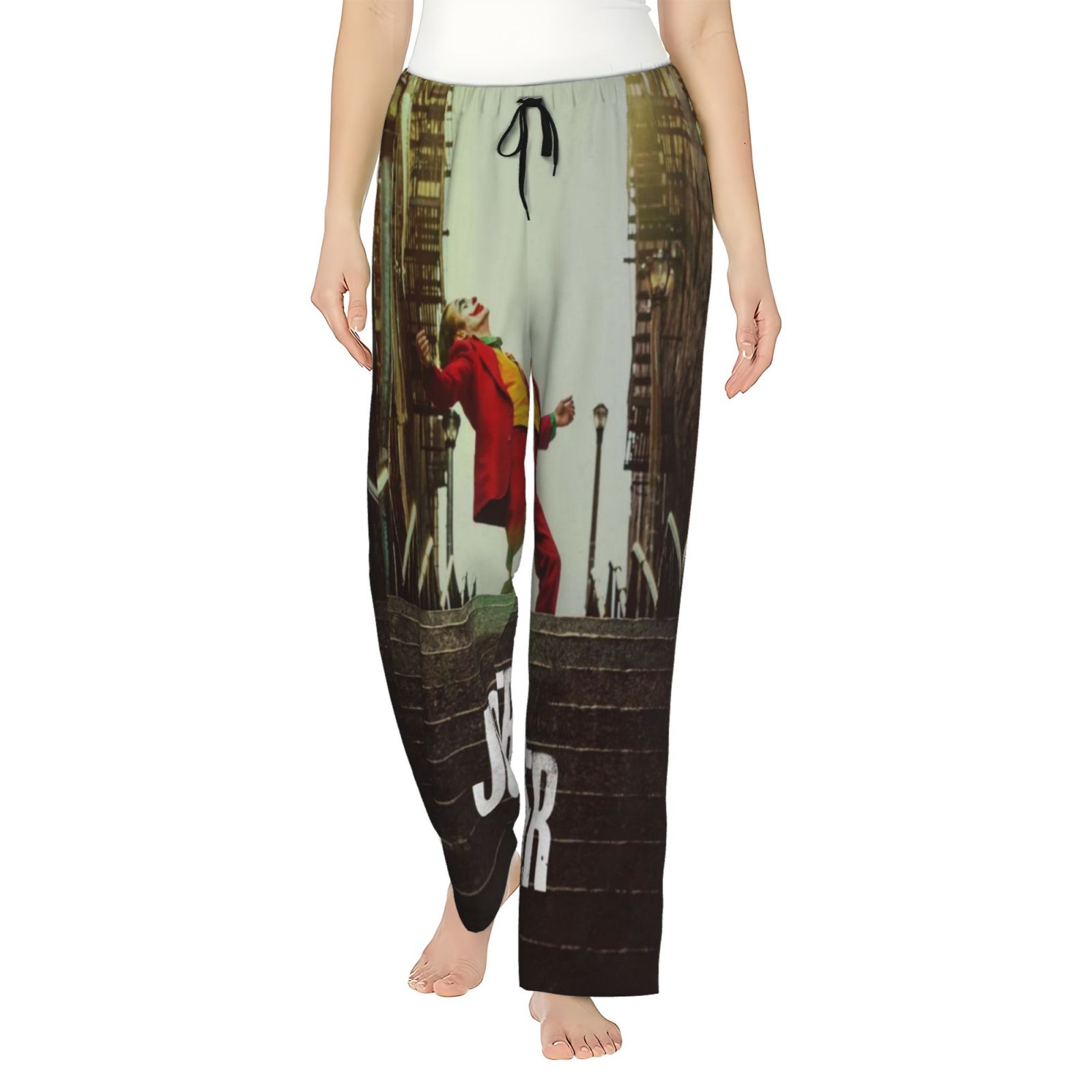 Womens Joker Pajama Pants Soft Lightweight Pajama Pants Cartoon Pajama ...