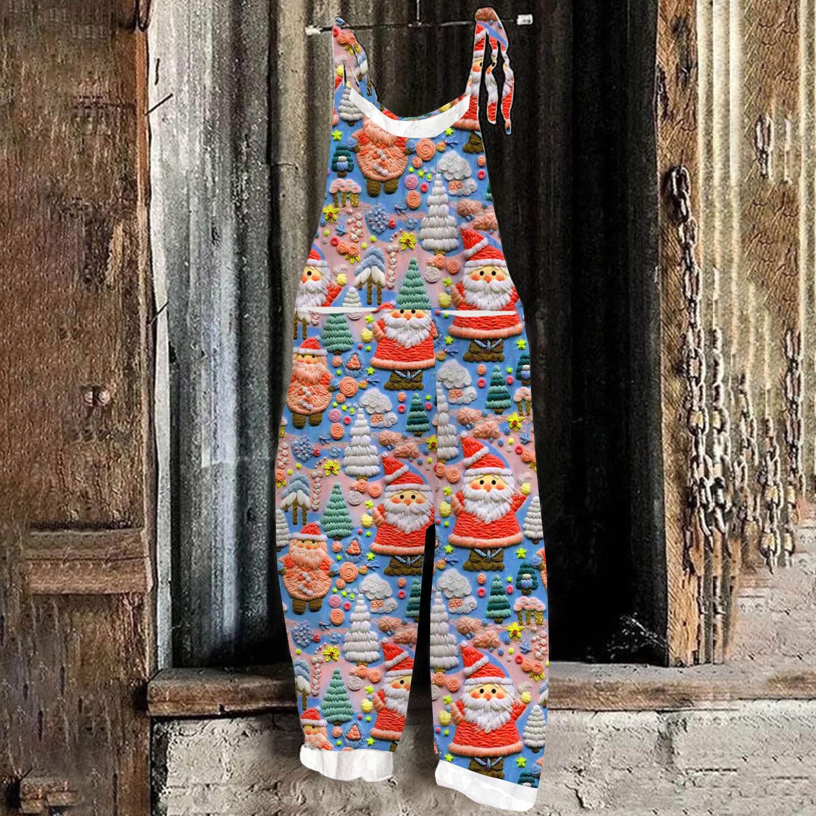 Womens Jumpsuits Casual Dressy Christmas,Womens Xmas 3D Print ...