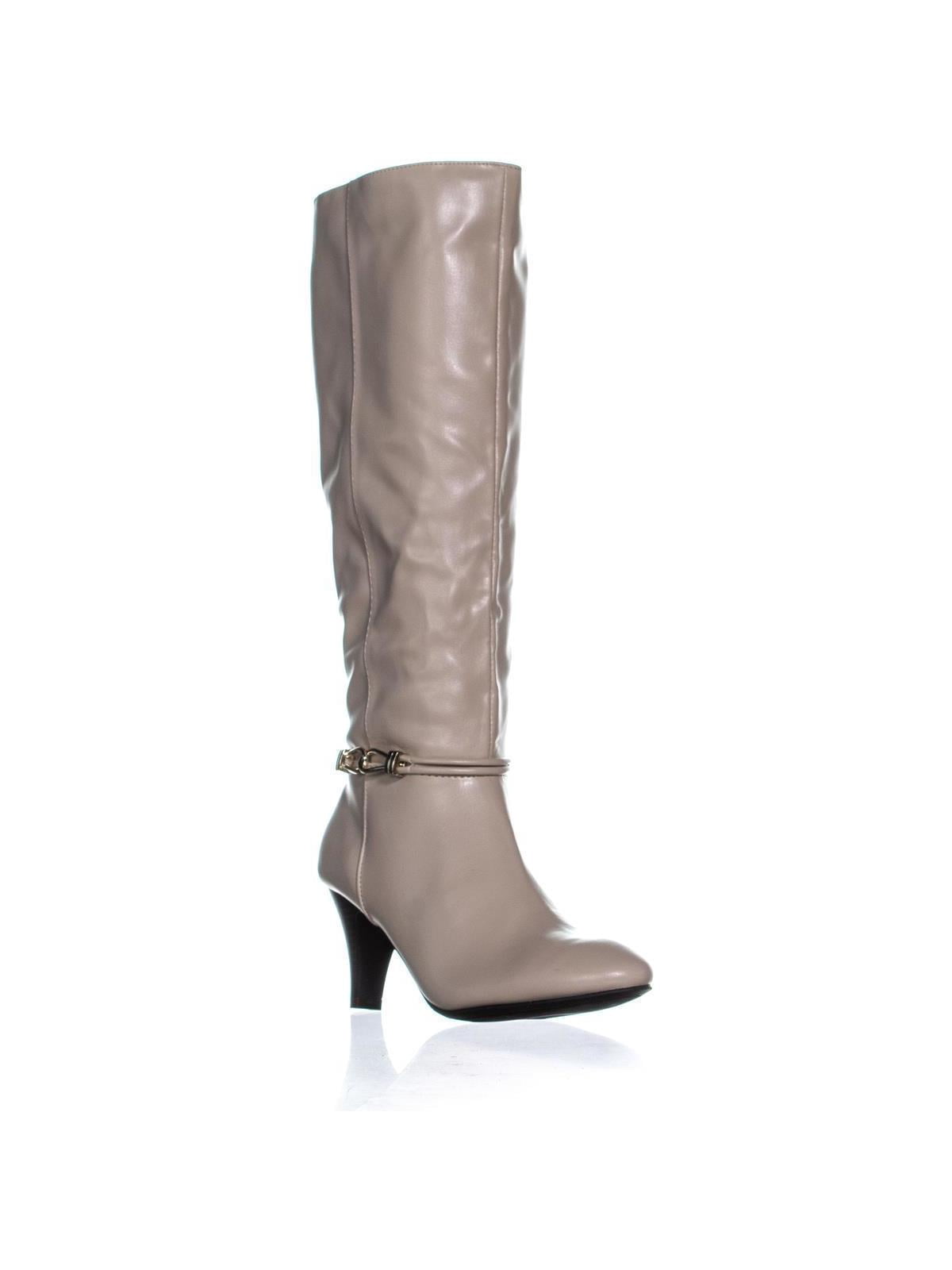 Womens KS35 Hollee Knee High Boots, Winter White - Walmart.com