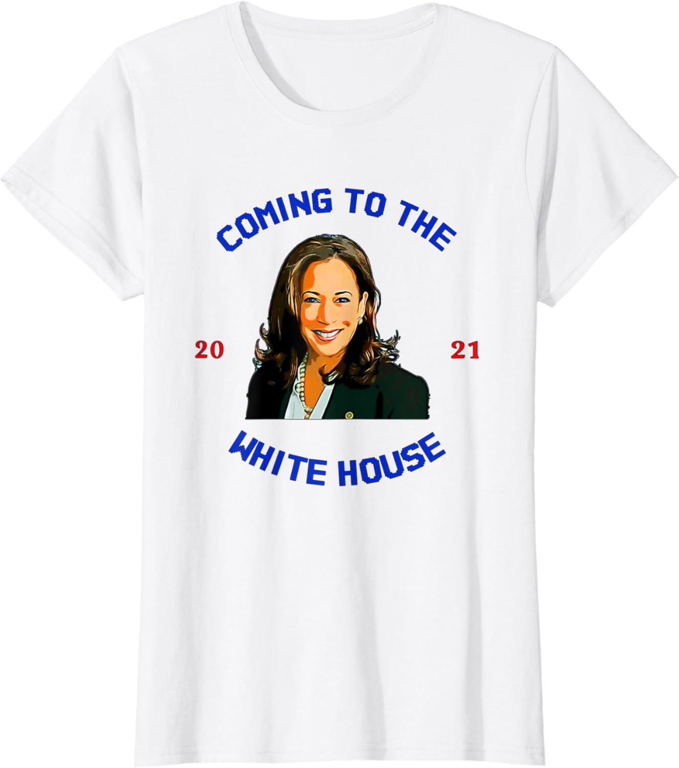 Womens Kamala Harris Inauguration Coming To The White House T-Shirt ...