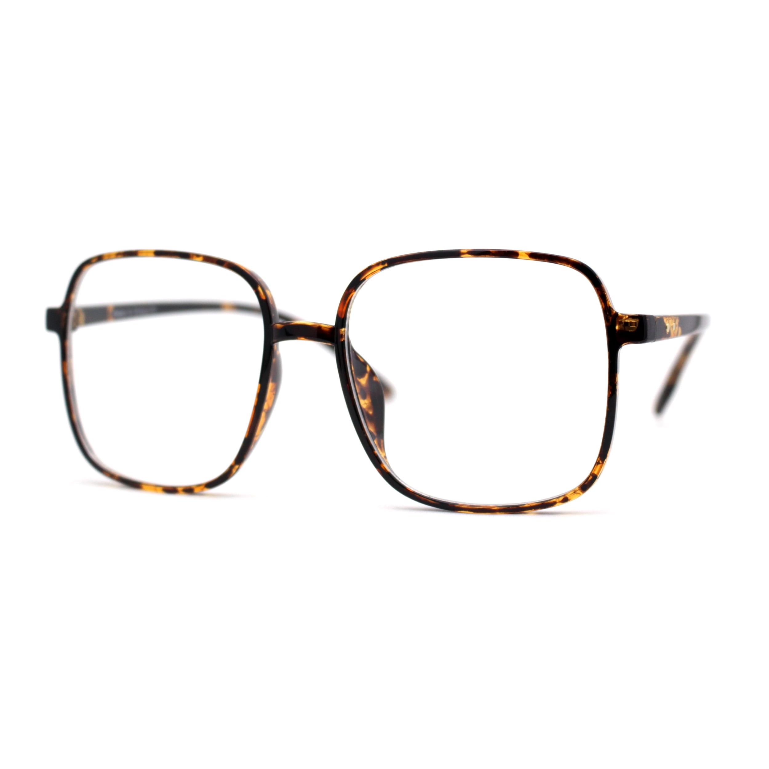 Womens Large Granny Ironic Plastic Blue Light Filter Computer Glasses ...
