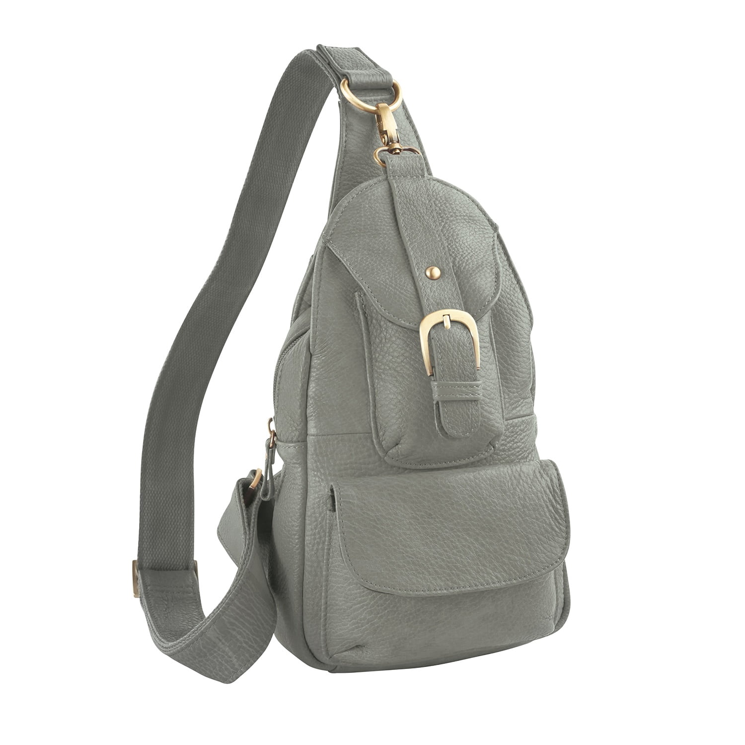 Womens Leather Crossbody Bag - Cowhide Sling Purse by American ...