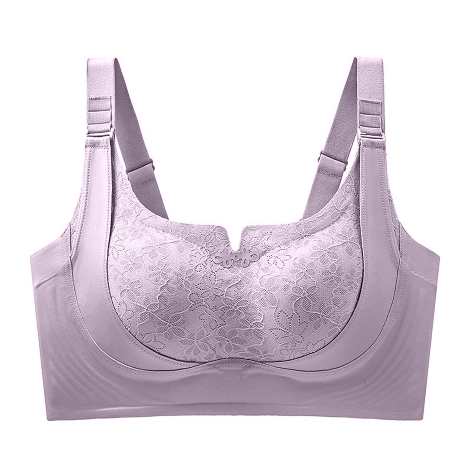 Womens Lift Bras Push Up Full Coverage Custom Bust Shaping Bra Wireless ...
