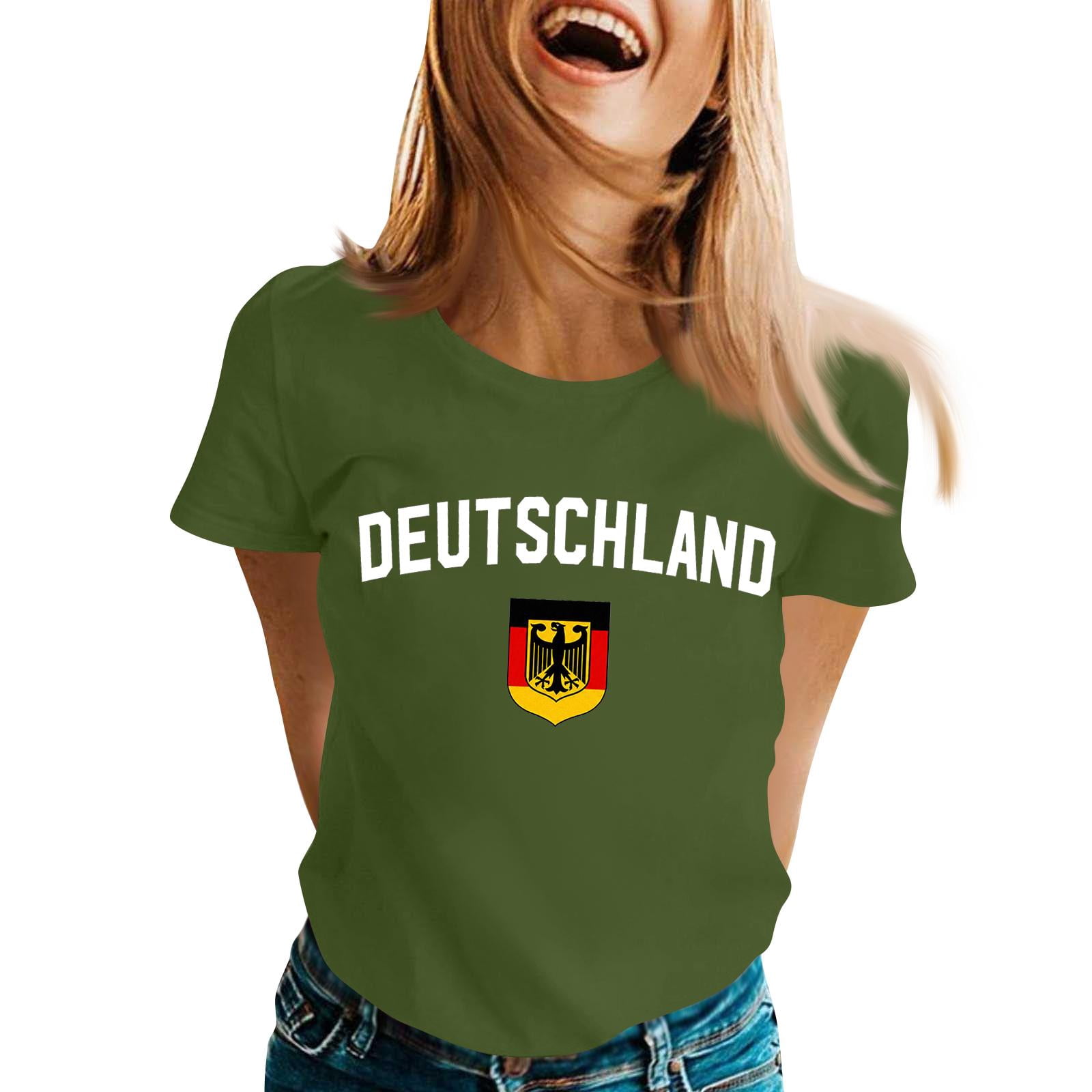 Womens Lightweight Shirt Spring Summer Outfits Cap Sleeve Soccer Cup ...