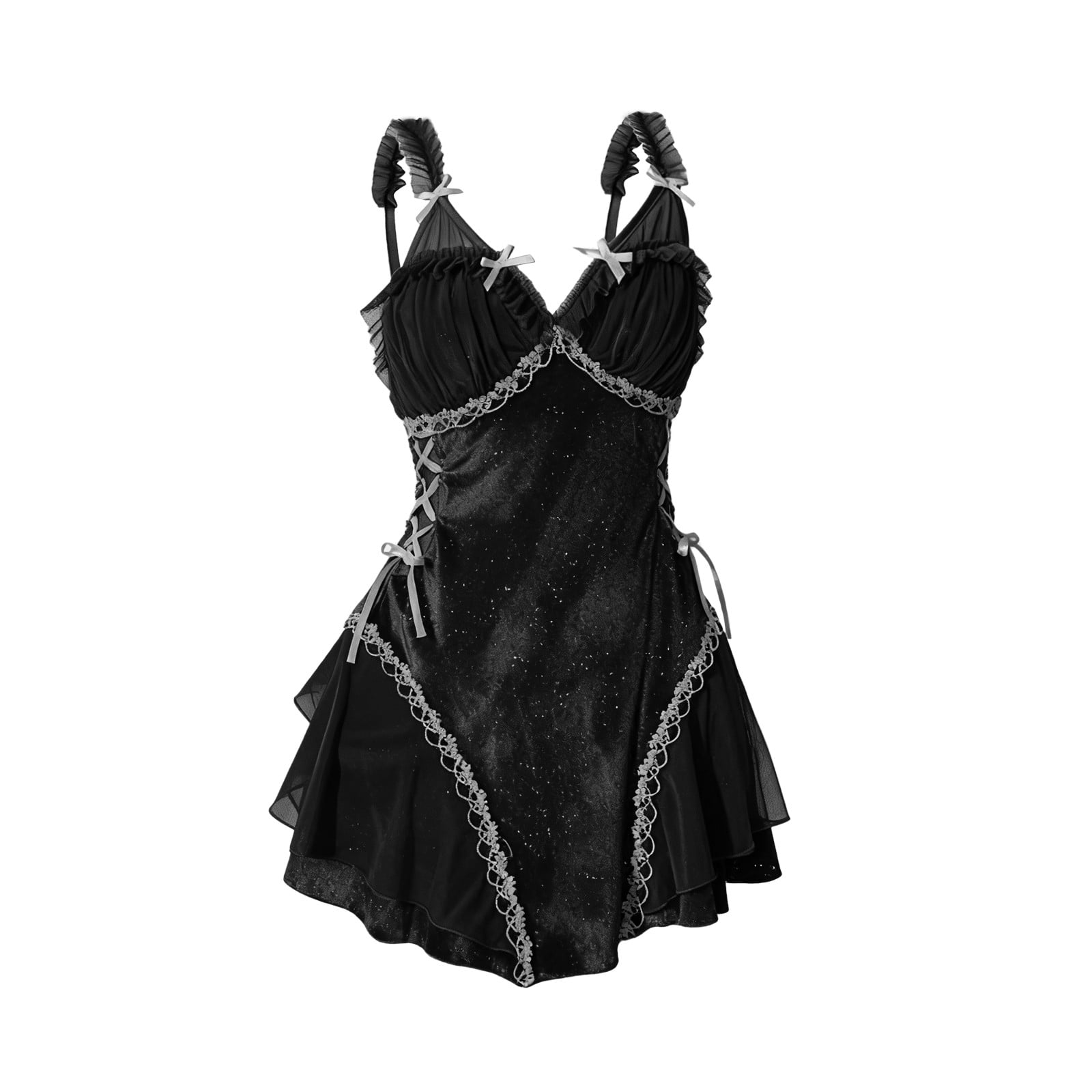 Womens Lingerie Women Lingerie Set with Garter Belt Lace Bodysuit with ...