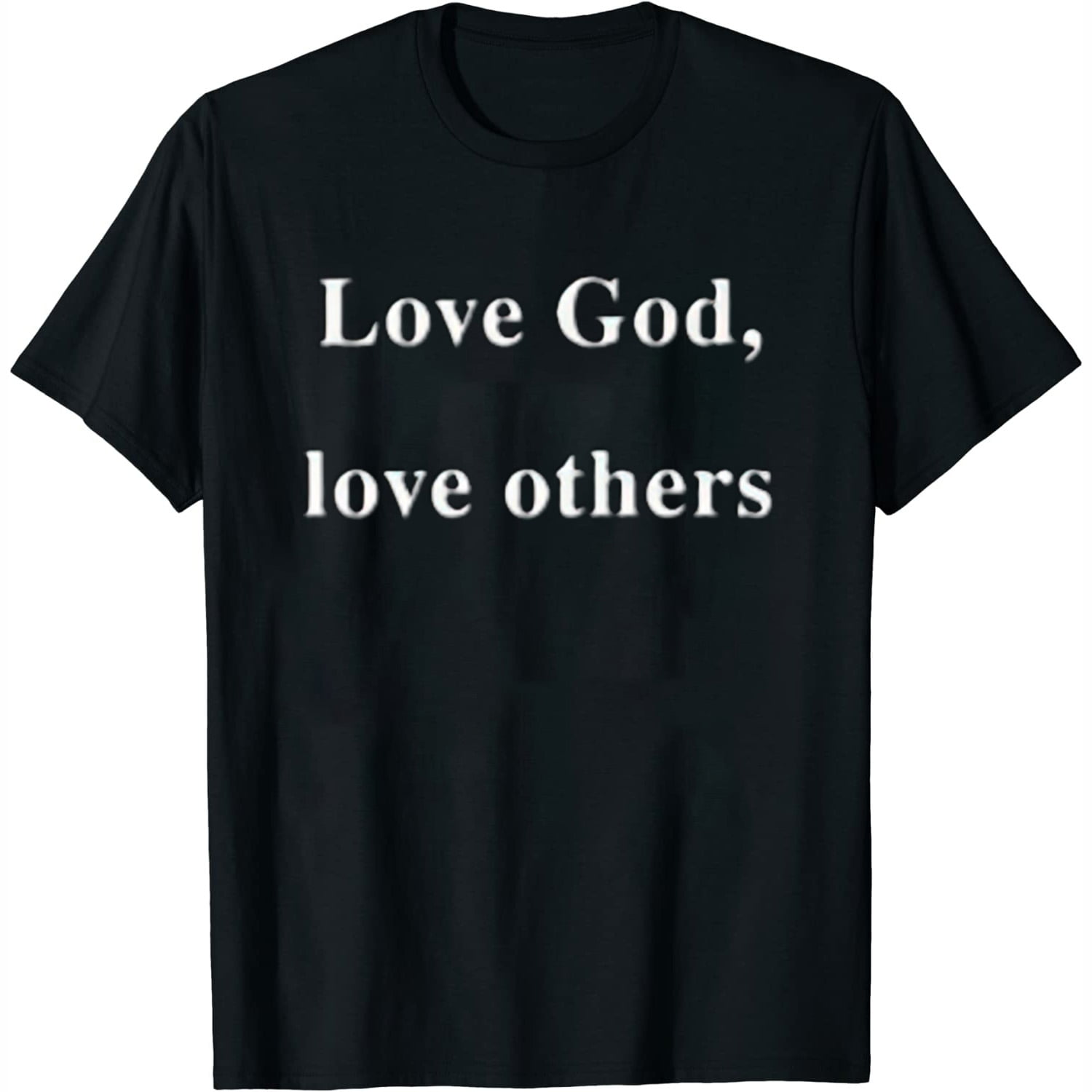 Womens Love God, Love Others Christian Youth Ministry Outreach T-Shirt ...
