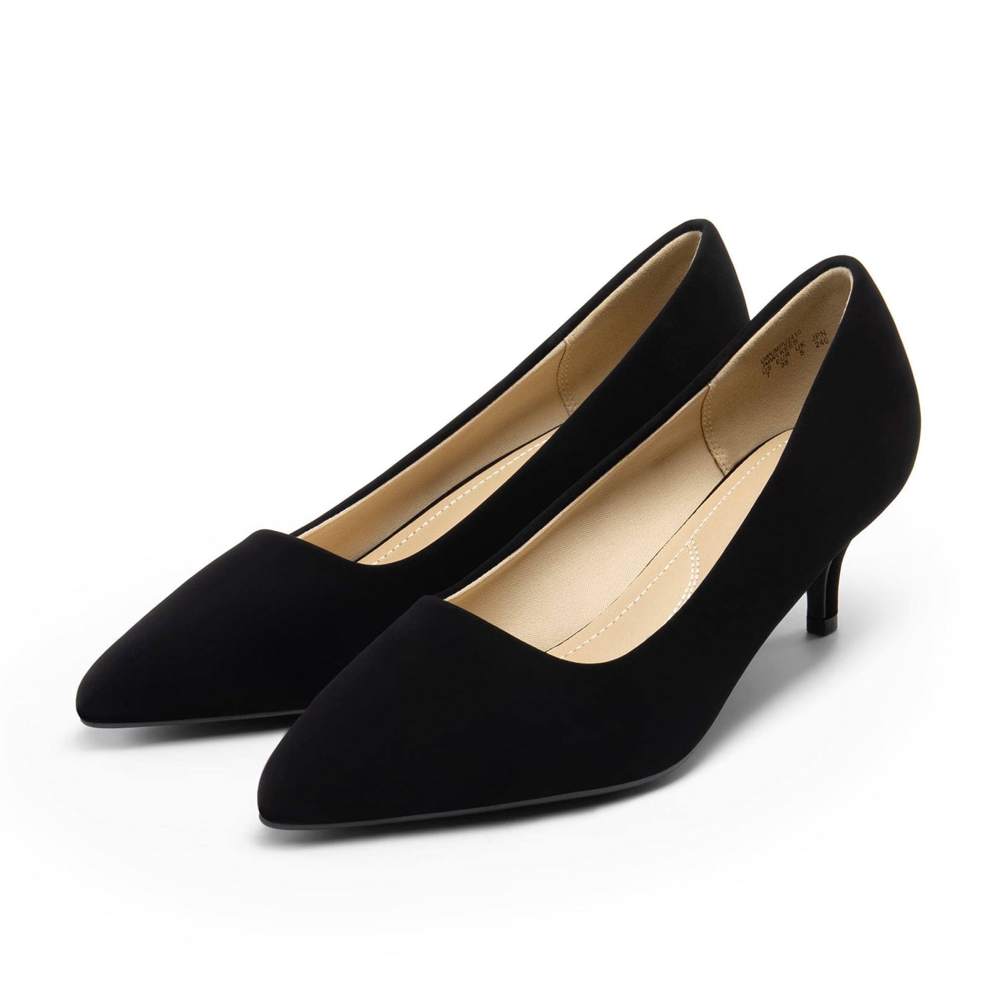 BURUDANI Womens Low Block Heel Mary Janes Pump Shoes Arch Support Round ...