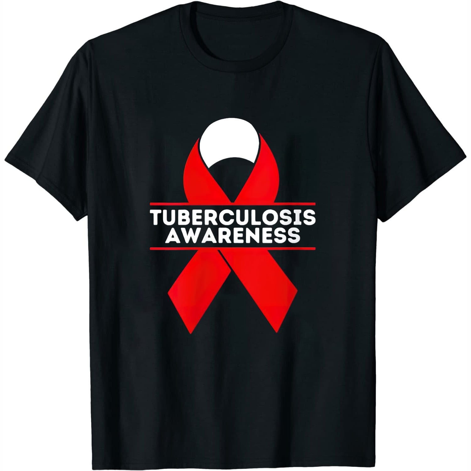 Womens Lung Cancer Awareness Tuberculosis End TB Red Cancer Ribbon ...