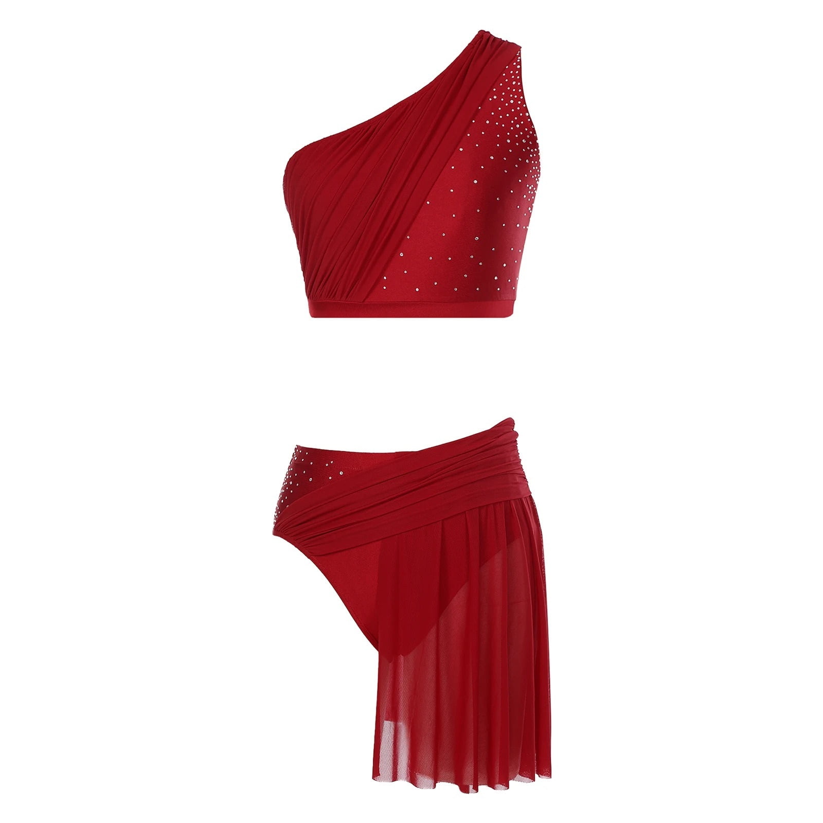 Womens Lyrical Ballet Dance Outfit Costume Pole Dancing Club ...
