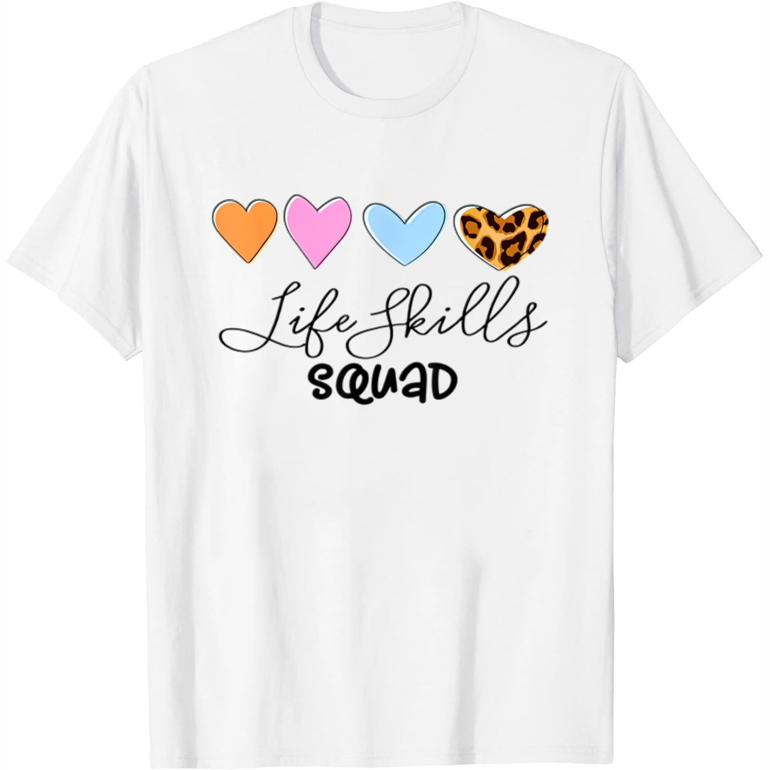 Womens Matching Life Skills Squad Teacher Special Ed Sped Team Crew T ...