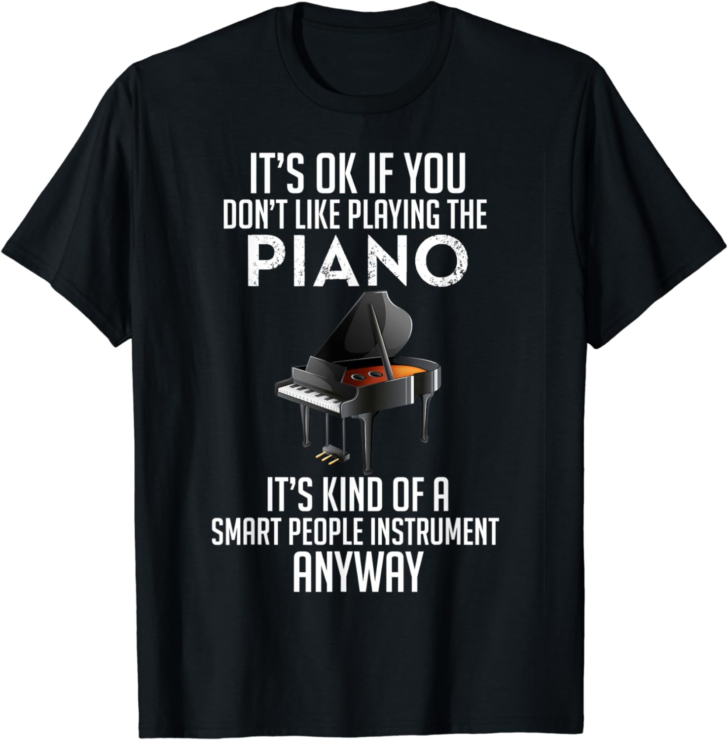 Womens Men Funny Keyboard Piano Player Pianist Keyboardist T Shirt