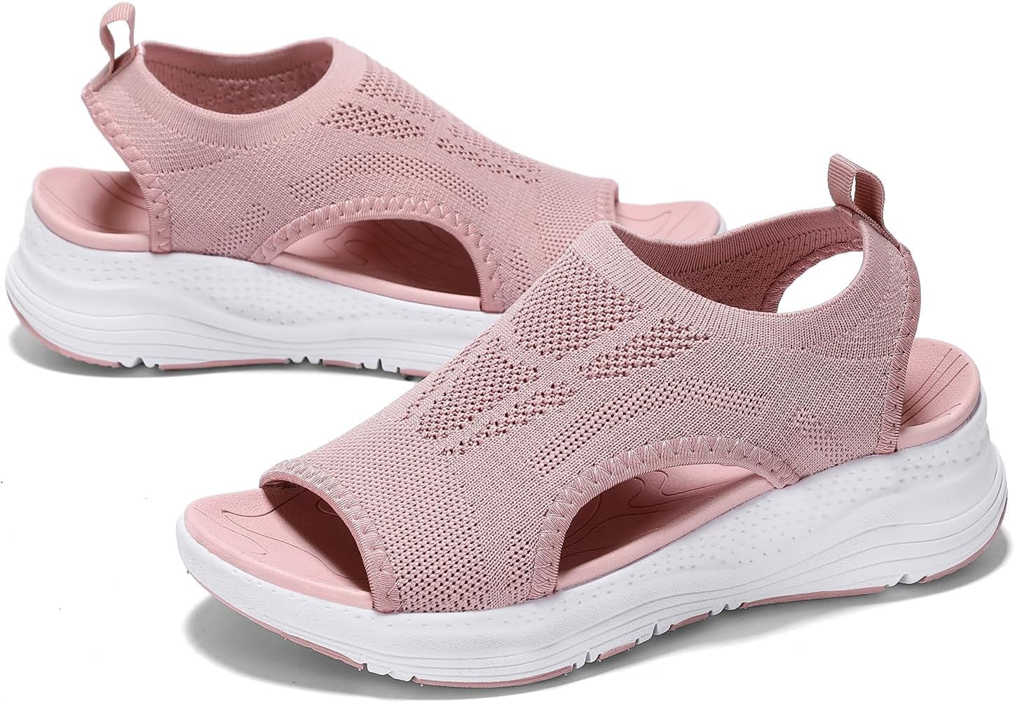 Women's Men's Comfortable Sandals foot arch pad Ladies Walking Sport ...