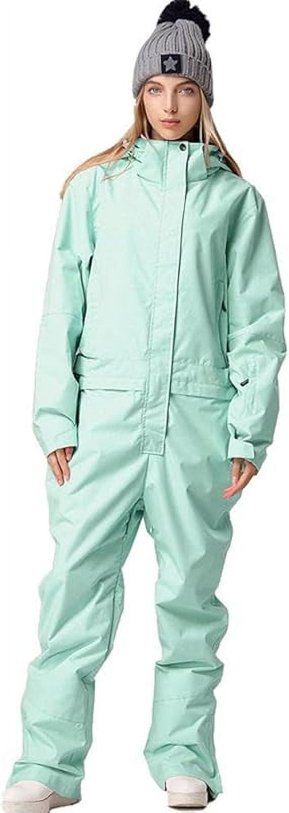 Womens Mens One Pieces Ski Suits Jumpsuits Insulated Waterproof ...