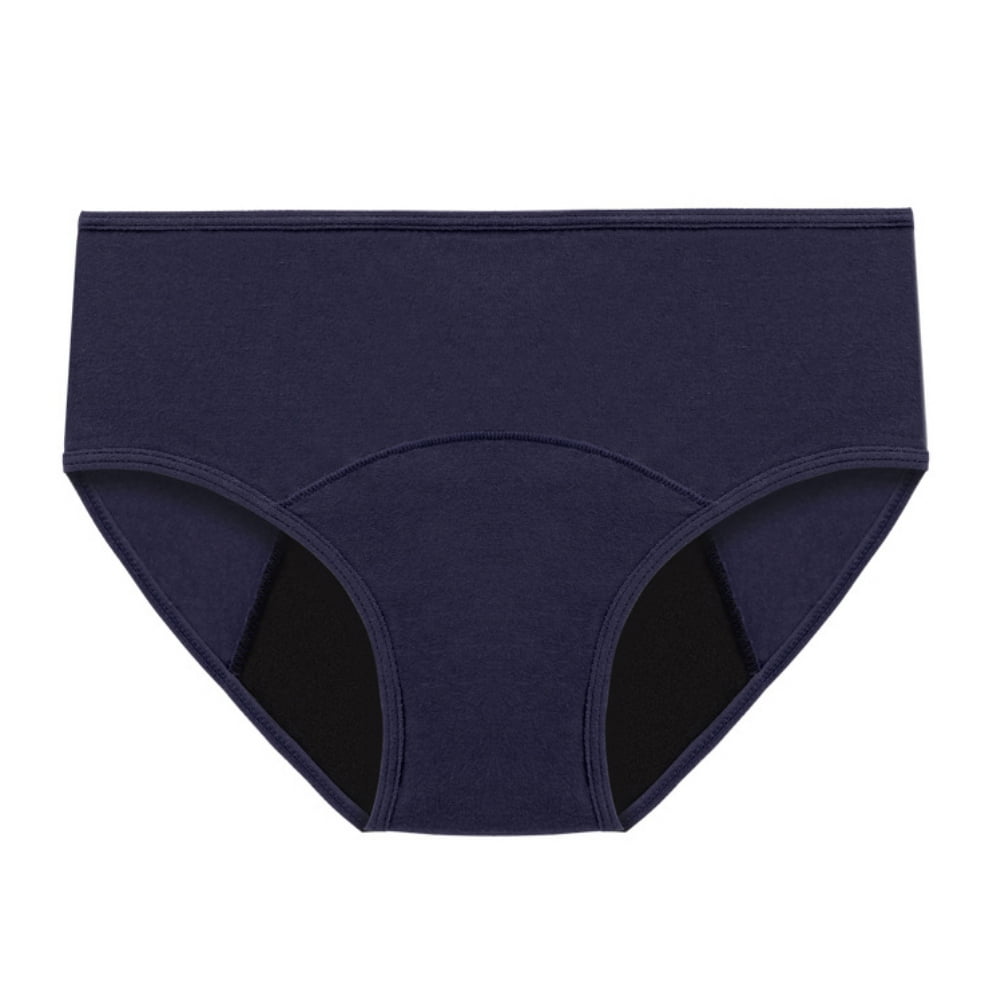 Womens Menstrual Period Panties Underwear Low Waisted Leakproof Cotton ...