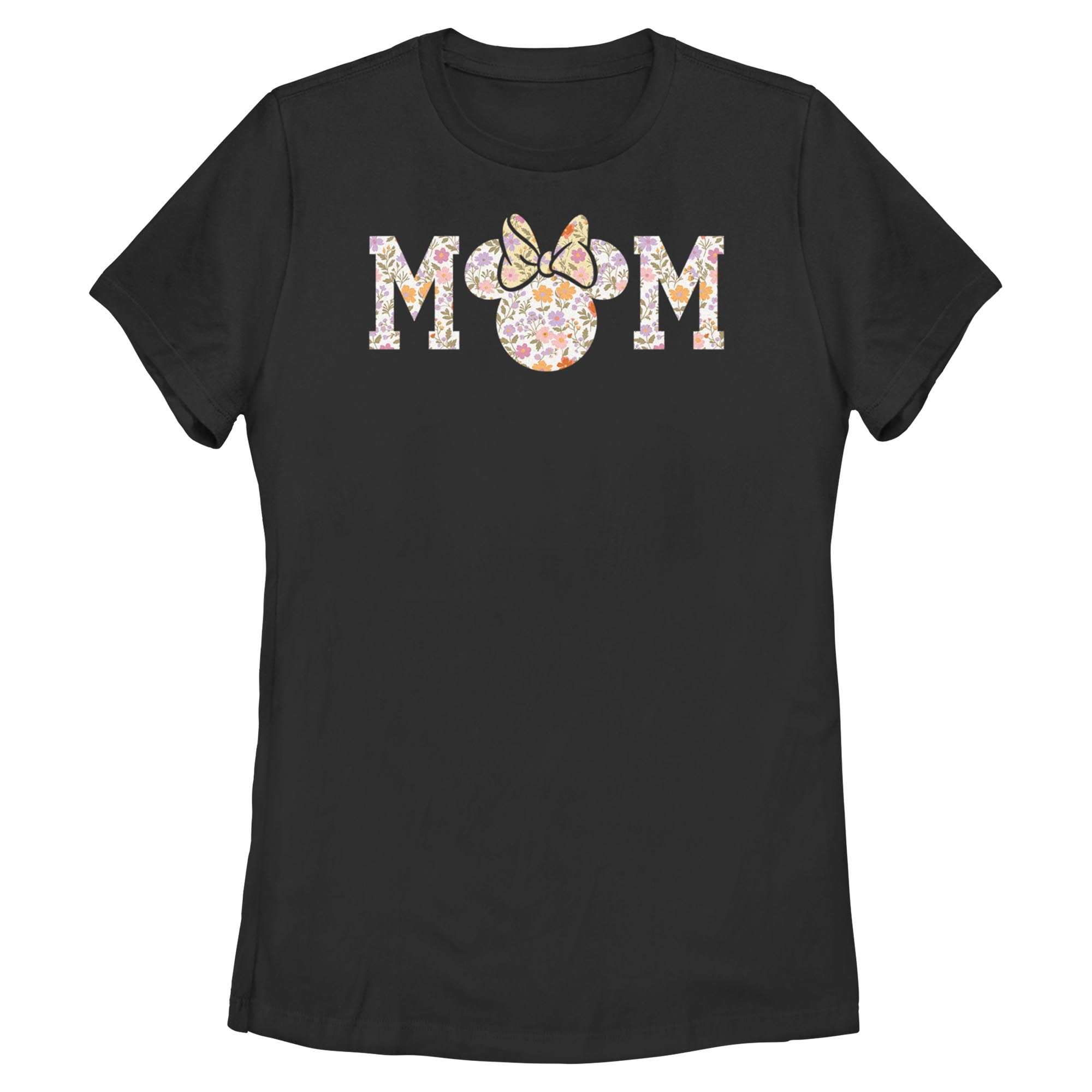 Womens Minnie Mouse Floral Mom T Shirt - Walmart.com
