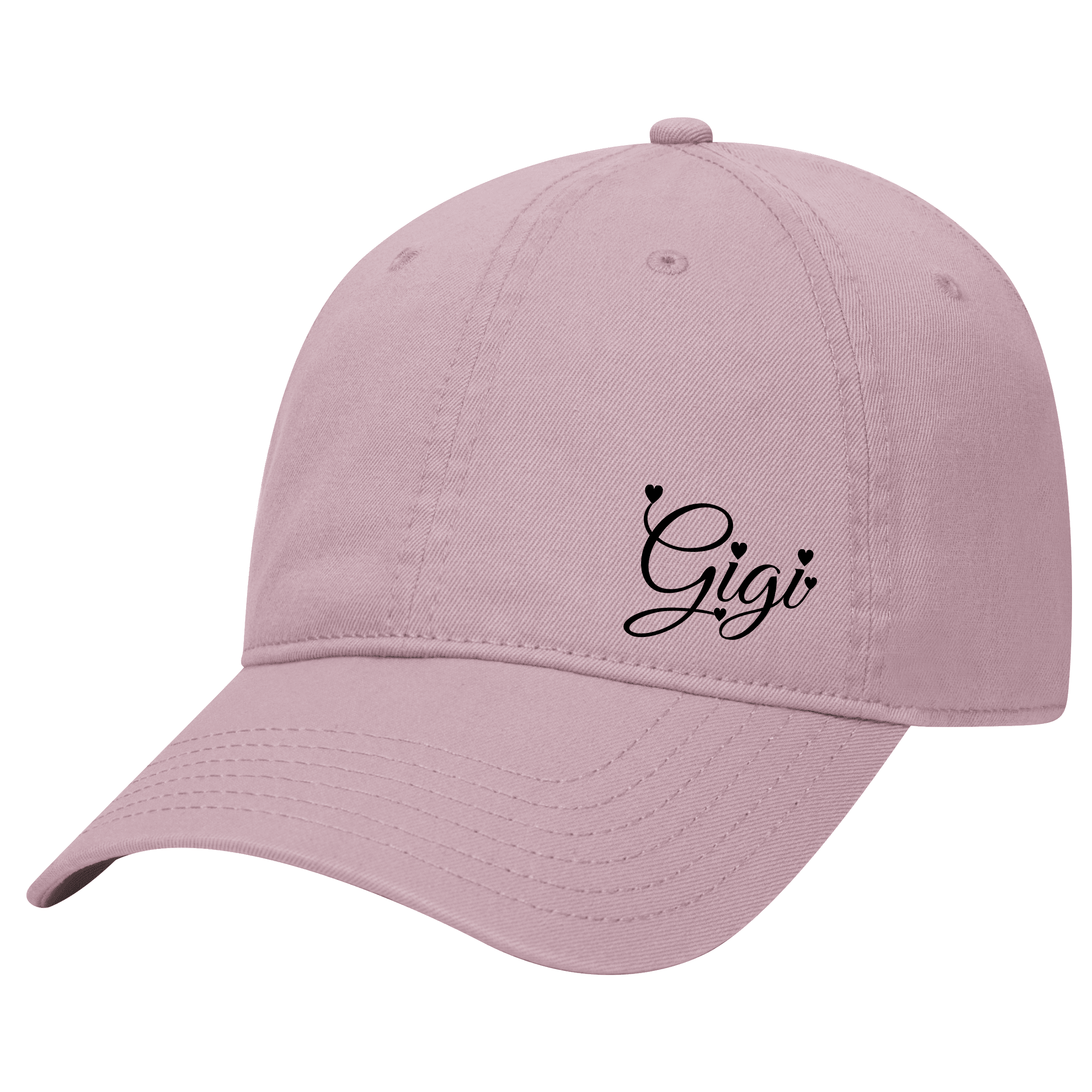Womens Mother's Day Cute Cursive Names With Hearts Embroidered Azalea ...