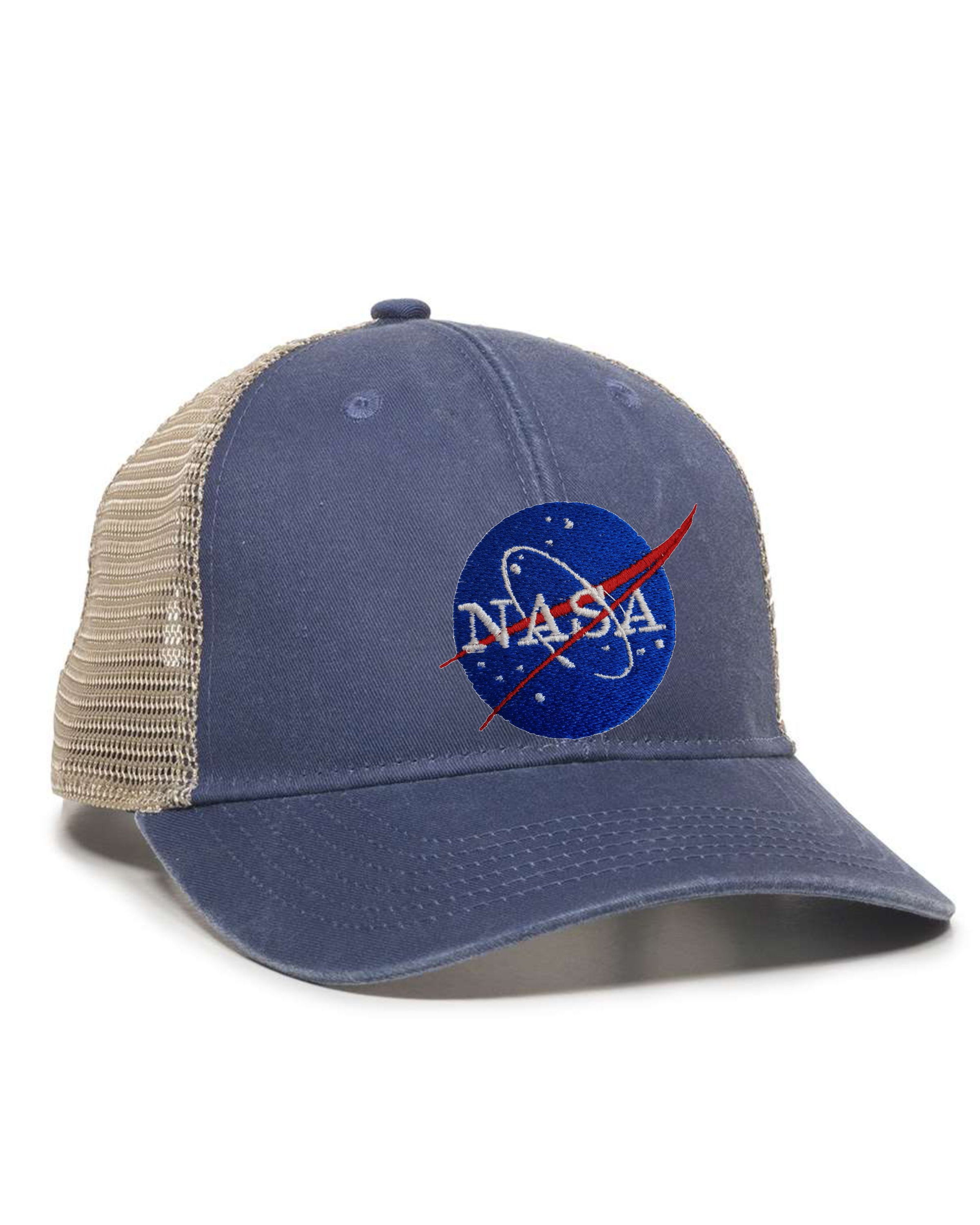 Womens NASA Insignia Logo Ponytail Mesh Back Cap - Walmart.com