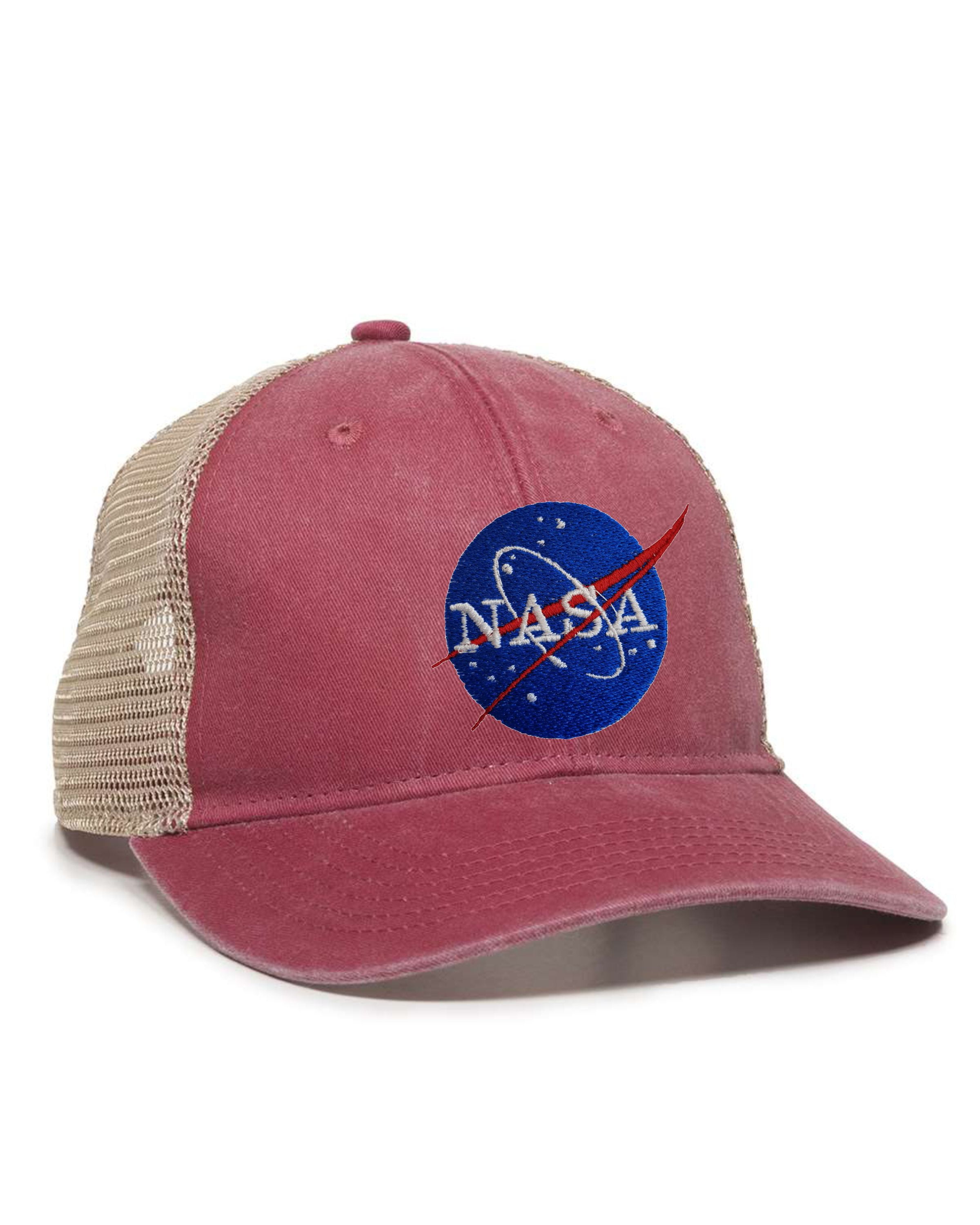Womens NASA Insignia Logo Ponytail Mesh Back Cap - Walmart.com