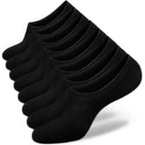 Womens No Show Socks 4-8 Pairs Ondo Low Cut Non-Slip Socks Invisible ...