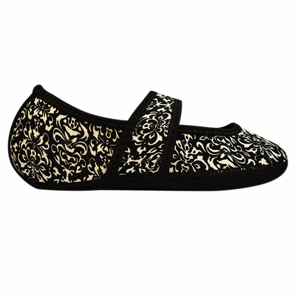 Calla Nufoot Betsy Lou Fuzzies Flexible Flats, Slipper Socks, Travel ...