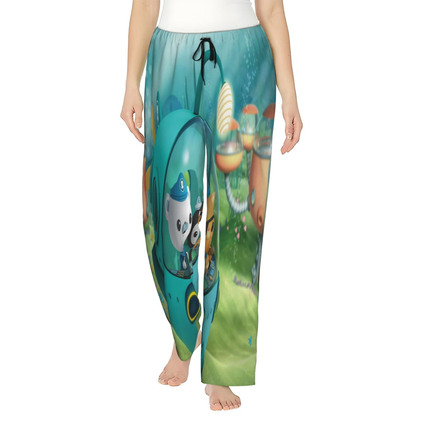 Womens Octo-Naut Pajama Pants Lounge Pants Super Soft Pajama Bottoms ...