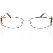 Womens Optical Eyewear - Rectangle Shape, Plastic Full Rim, Crystal ...