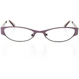 Womens Optical Eyewear - Rectangle Shape, Metal Full Rim, Matte Lilaic ...