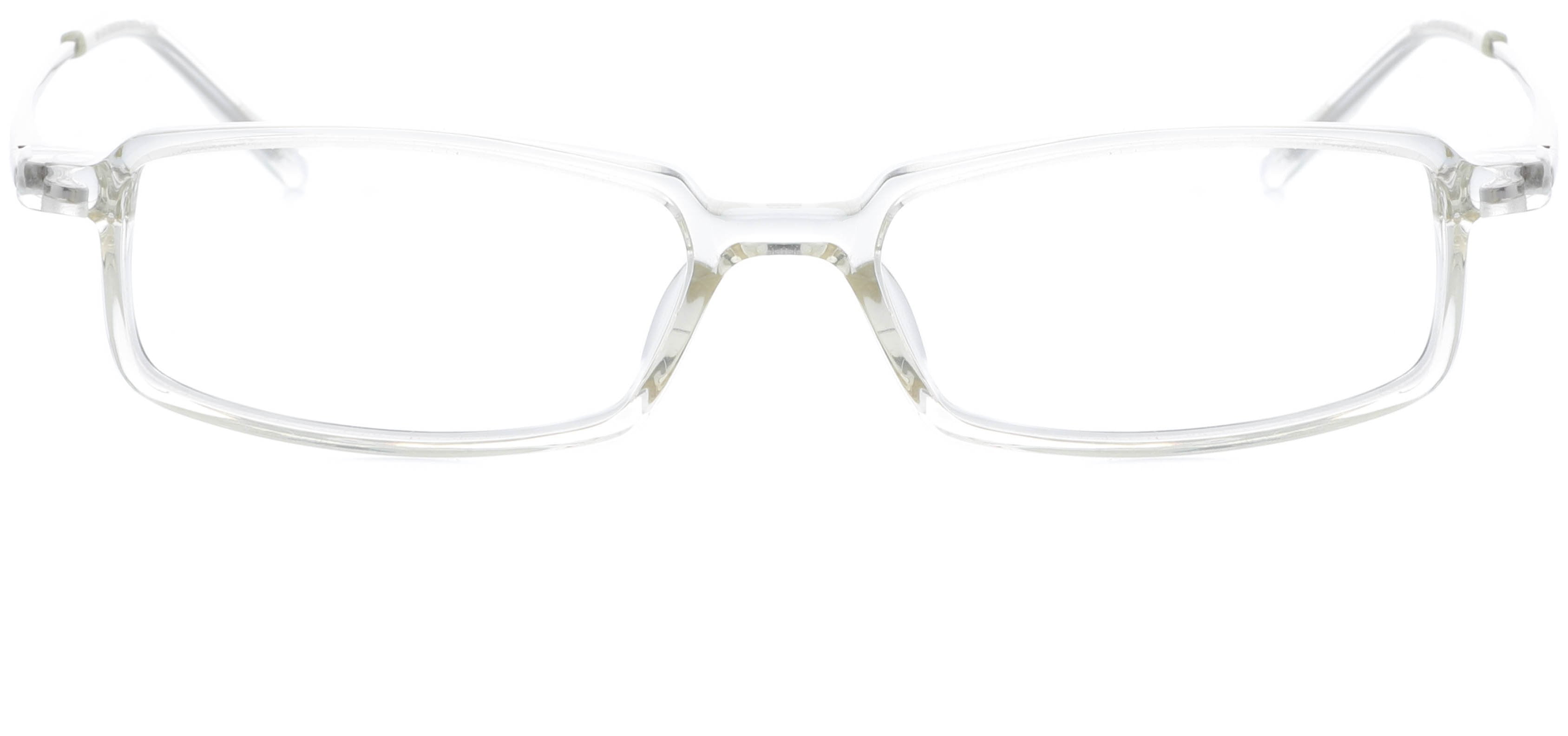 Womens Optical Eyewear - Rectangle Shape, Plastic Full Rim, Crystal ...