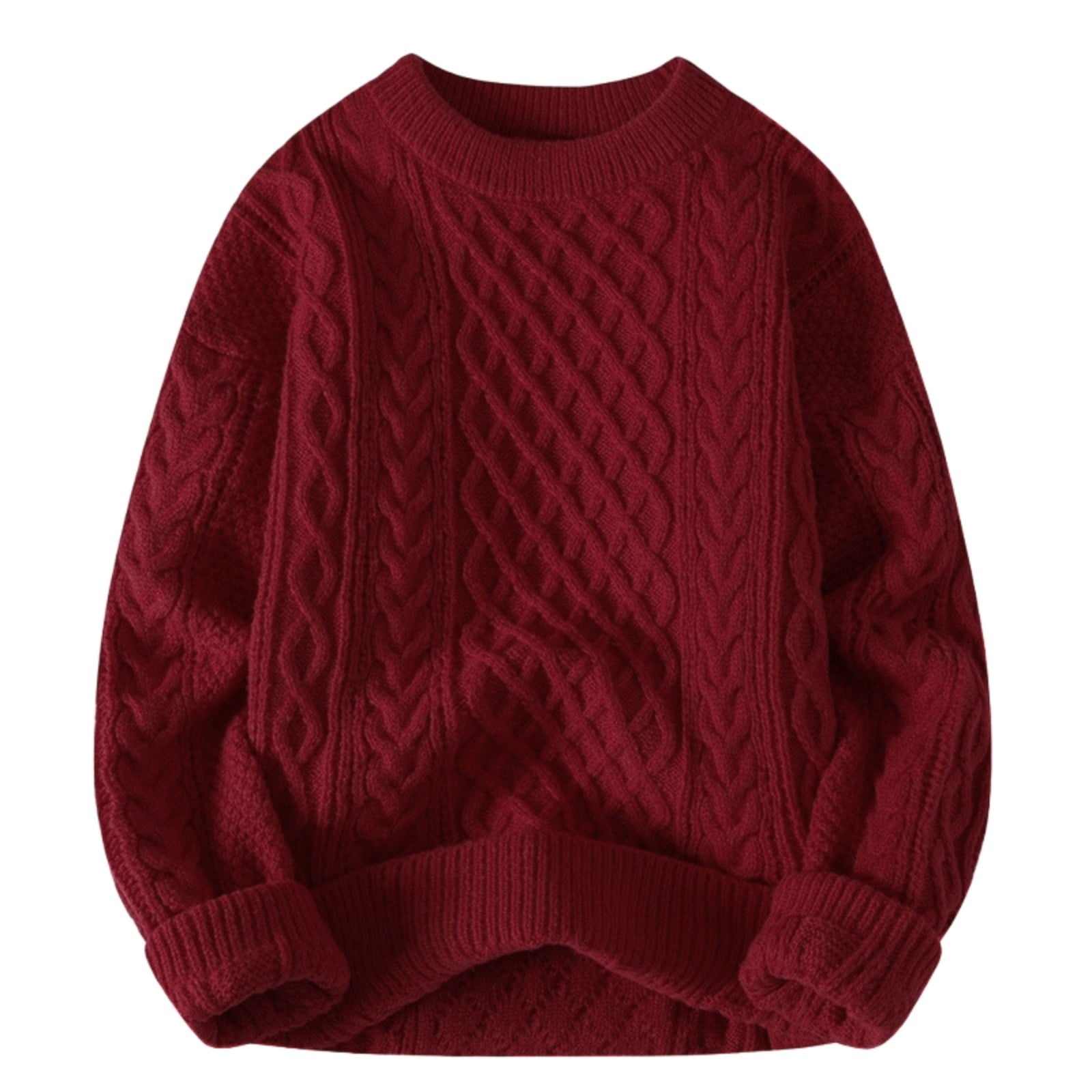 Womens Oversized Sweater, Comdrip Women Trendy Oversized Cable Knitted ...
