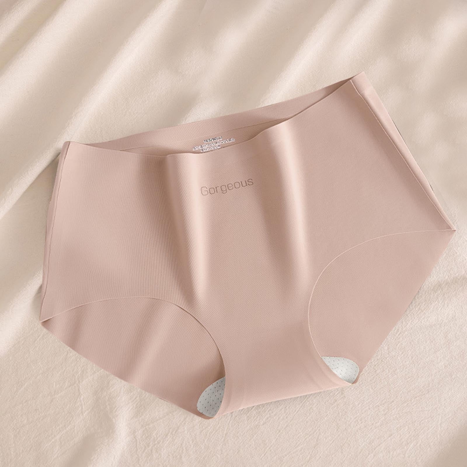 Womens Panties By The No Show Stretch Bikini Panties High-Cut Full ...