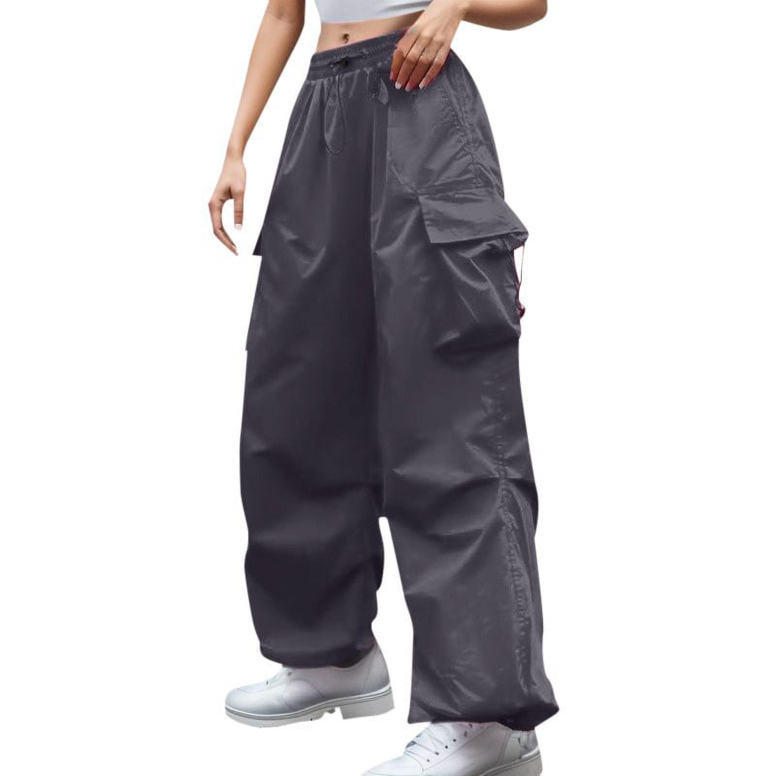 Womens Pants Casual Trendy Baggy Cargo Streetwear Hop Joggers Sweat