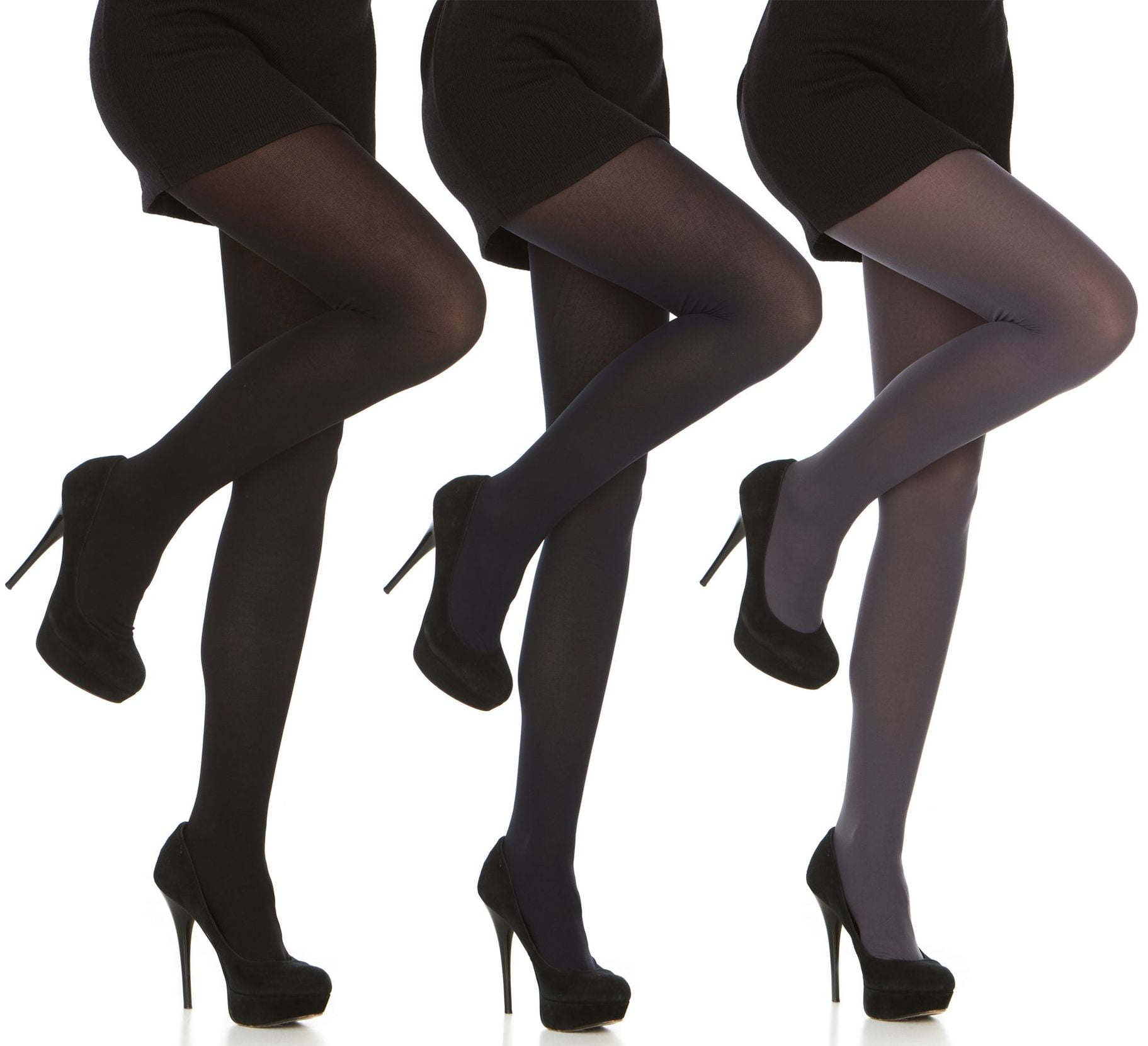 Daresay Womens Pantyhose, Plus Size Control Top Tights, Regular and ...