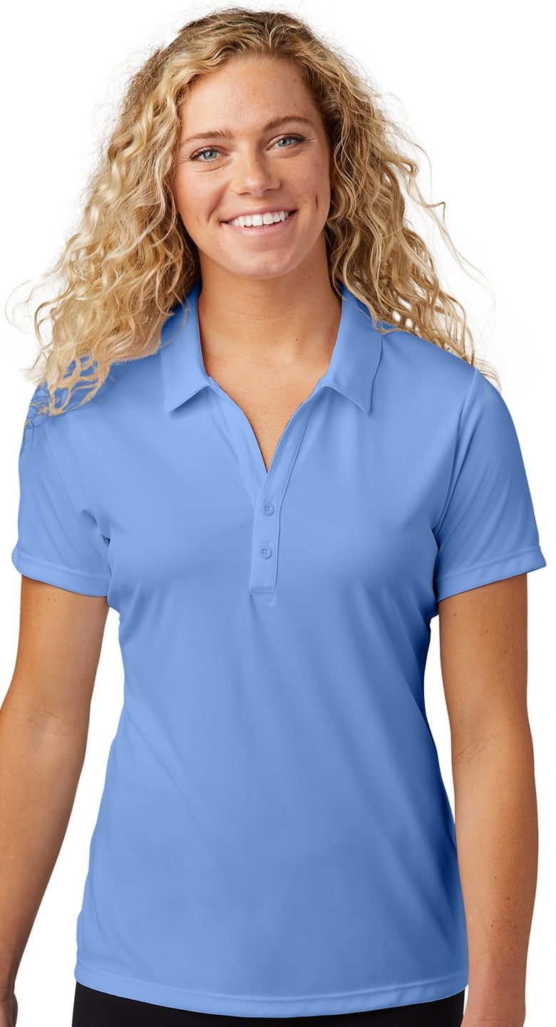 Womens Performance Moisture-Wicking Polo Shirt, Extra-Small Carolina ...
