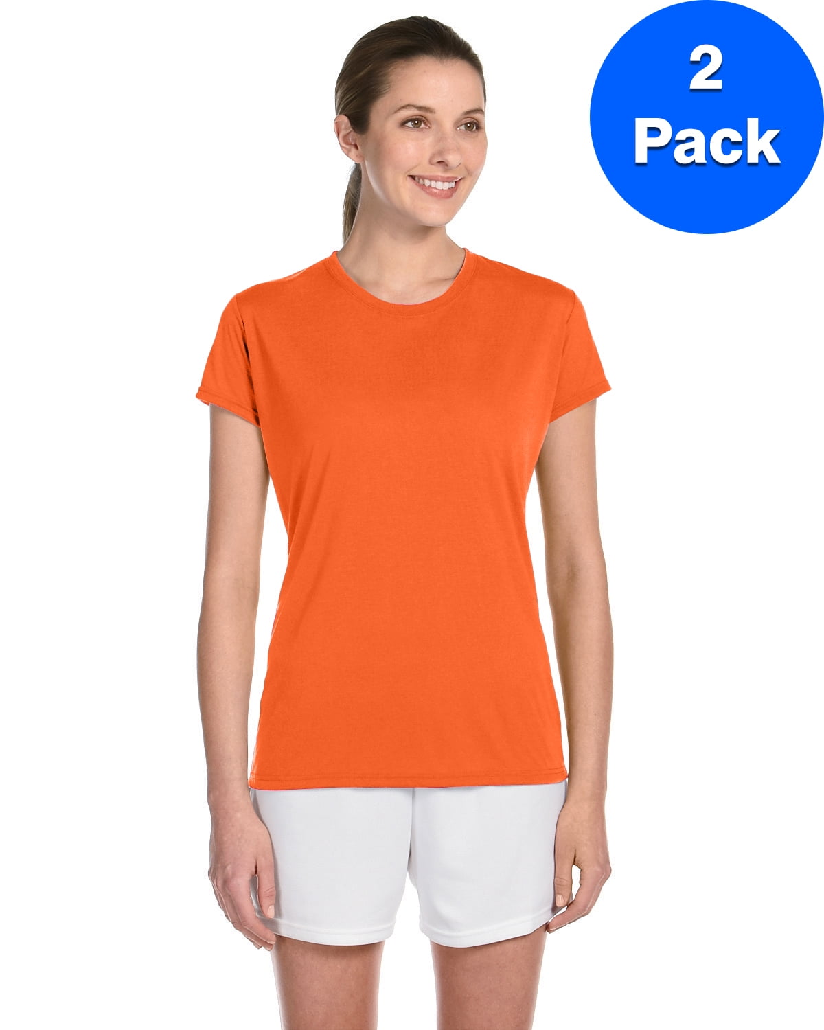 Womens Performance T-Shirt 2 Pack - Walmart.com